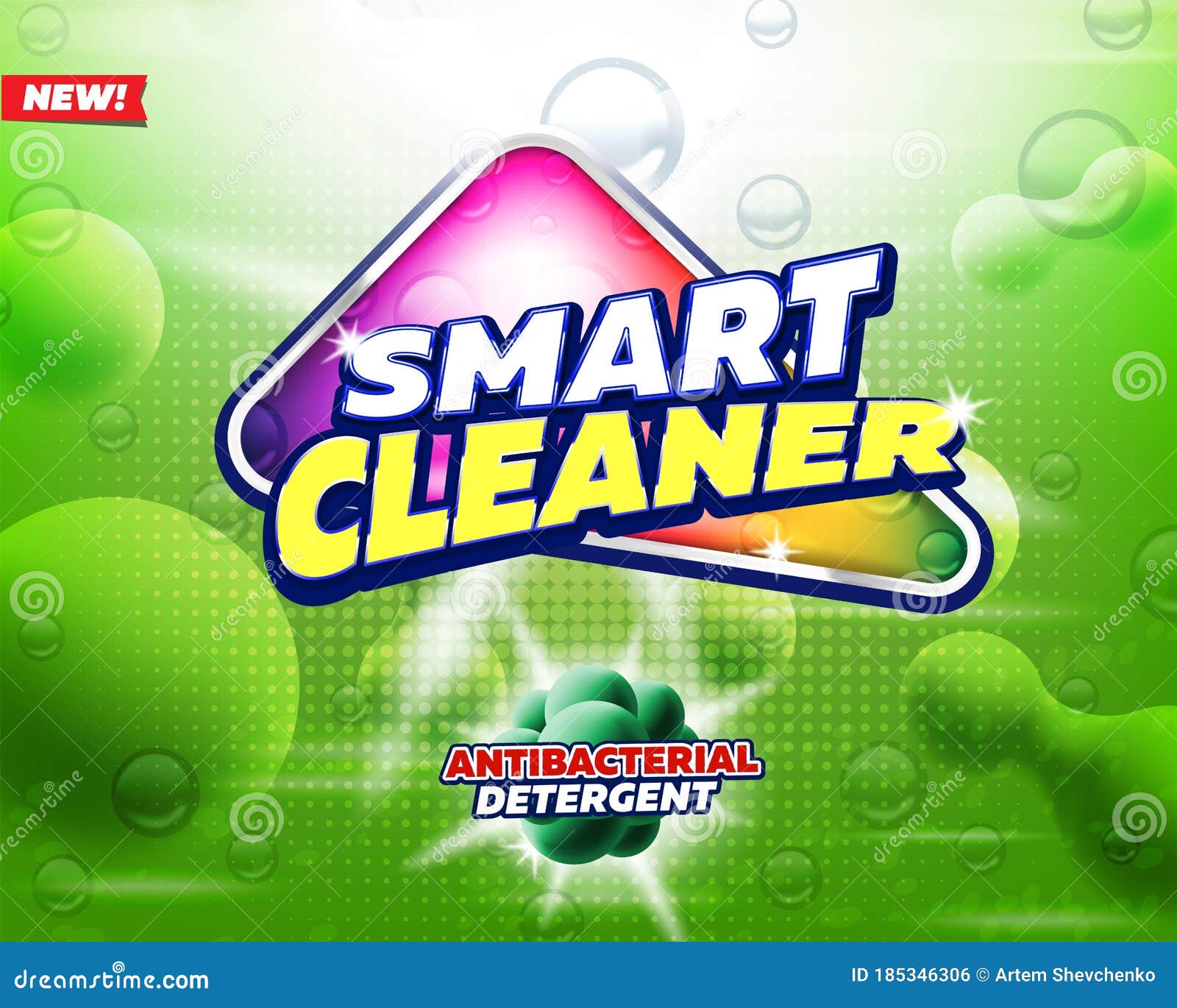 Laundry Detergent Product Logo Template. Best for Label Production ...