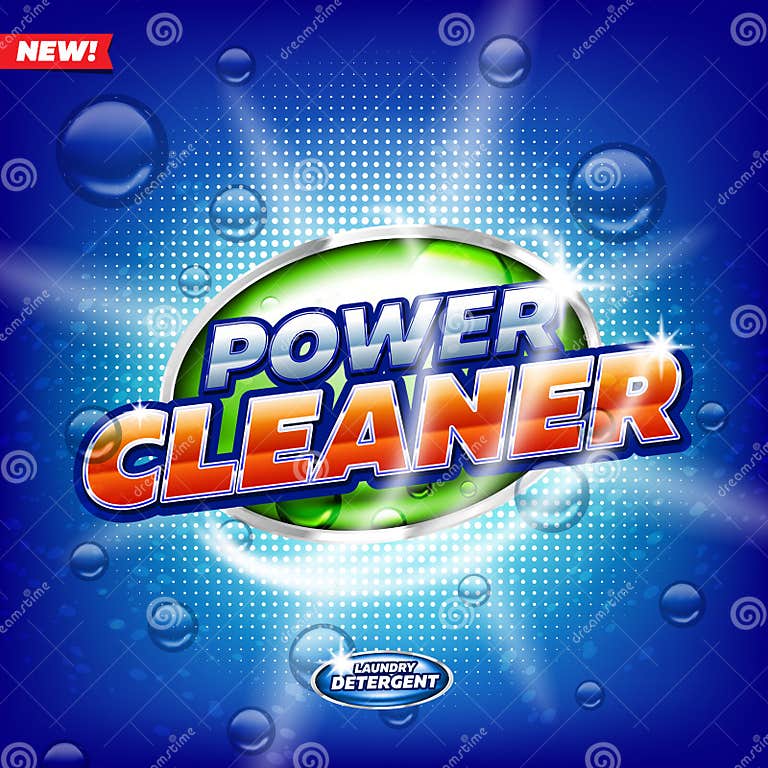 Laundry Detergent Product Logo Template. Best for Label Production ...