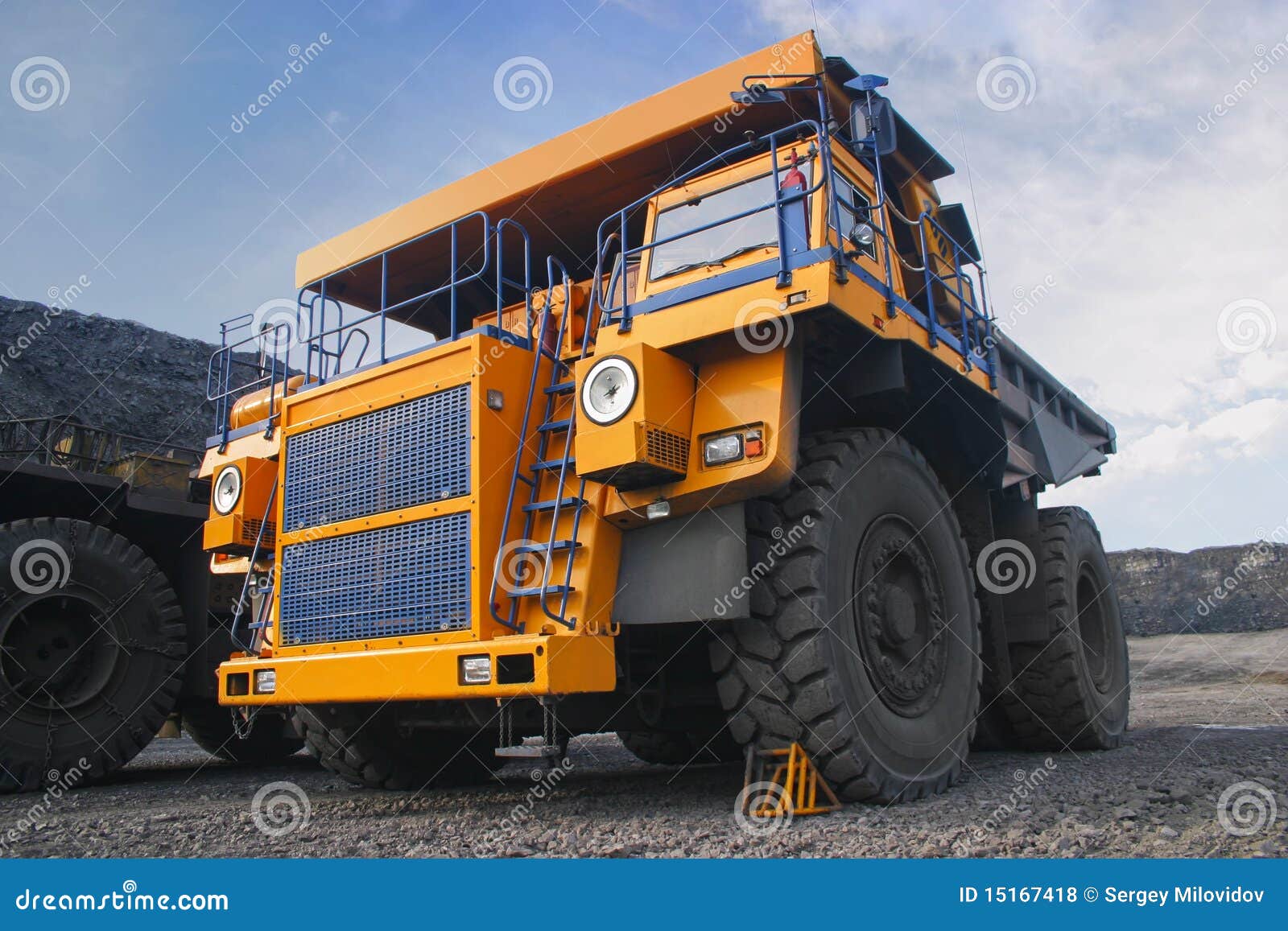 Big mining truck stock photo. Image of earth, mover, heavy - 15167418