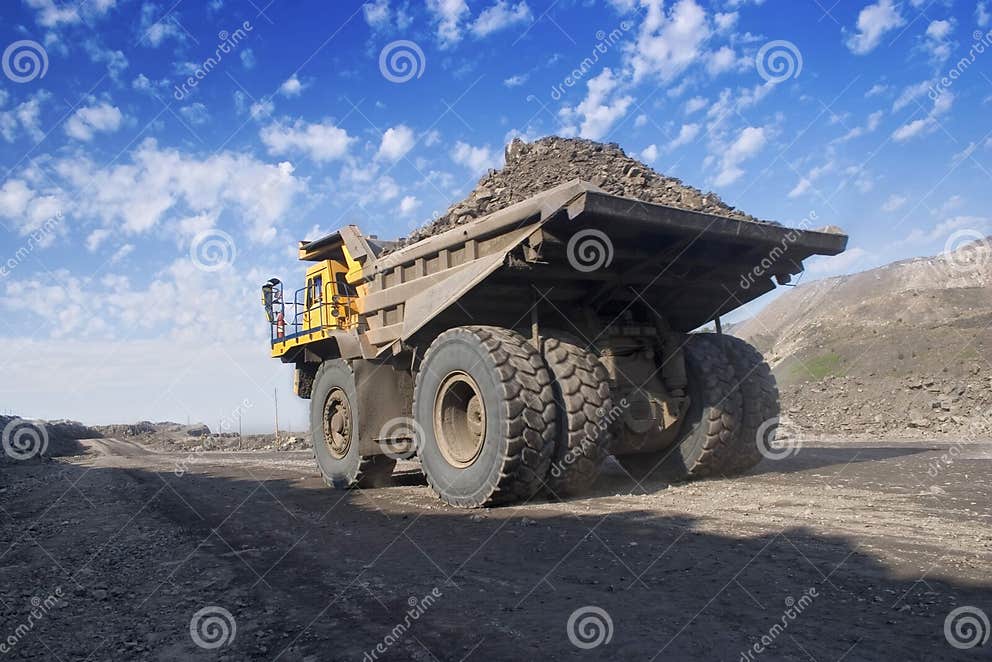 Big mining truck stock photo. Image of build, haul, diesel - 15167424
