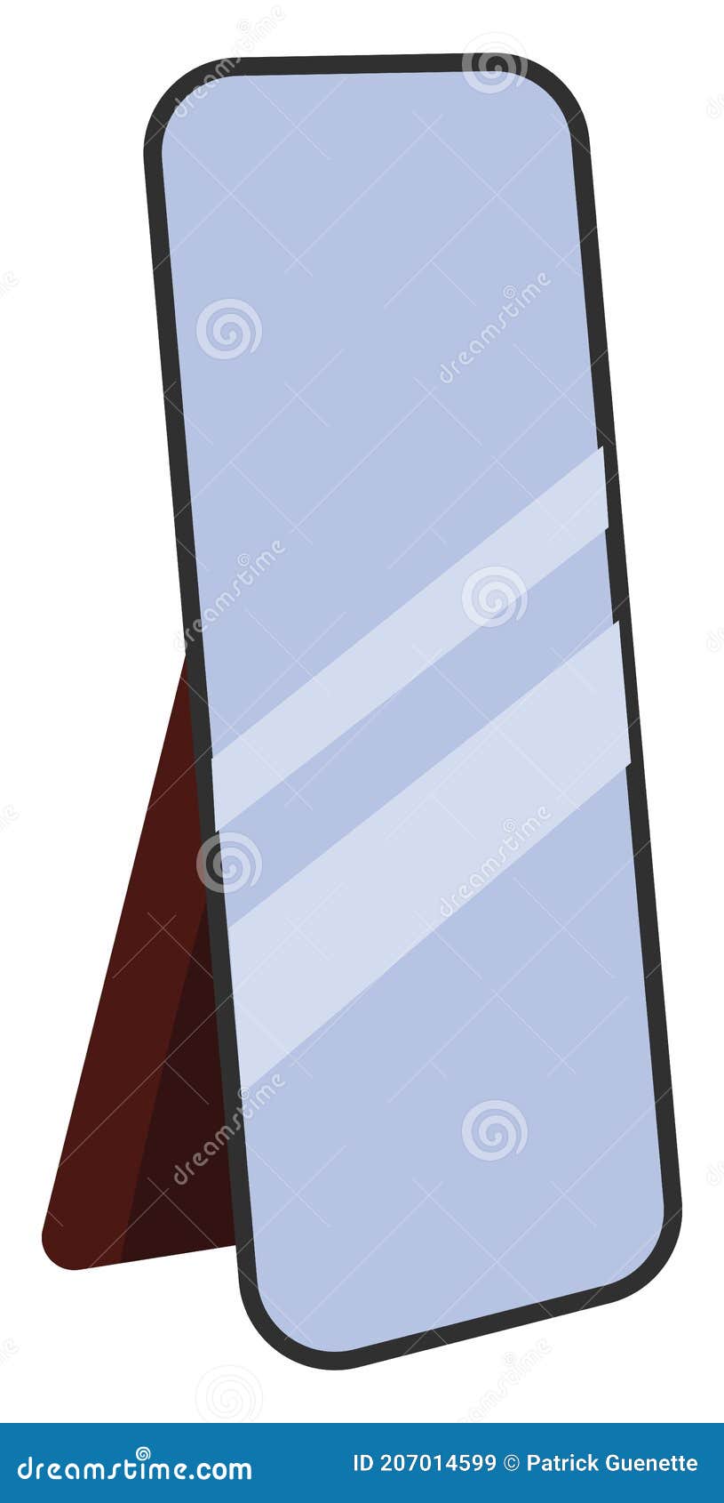 Big Mirror, Illustration, Vector Stock Vector - Illustration of ...