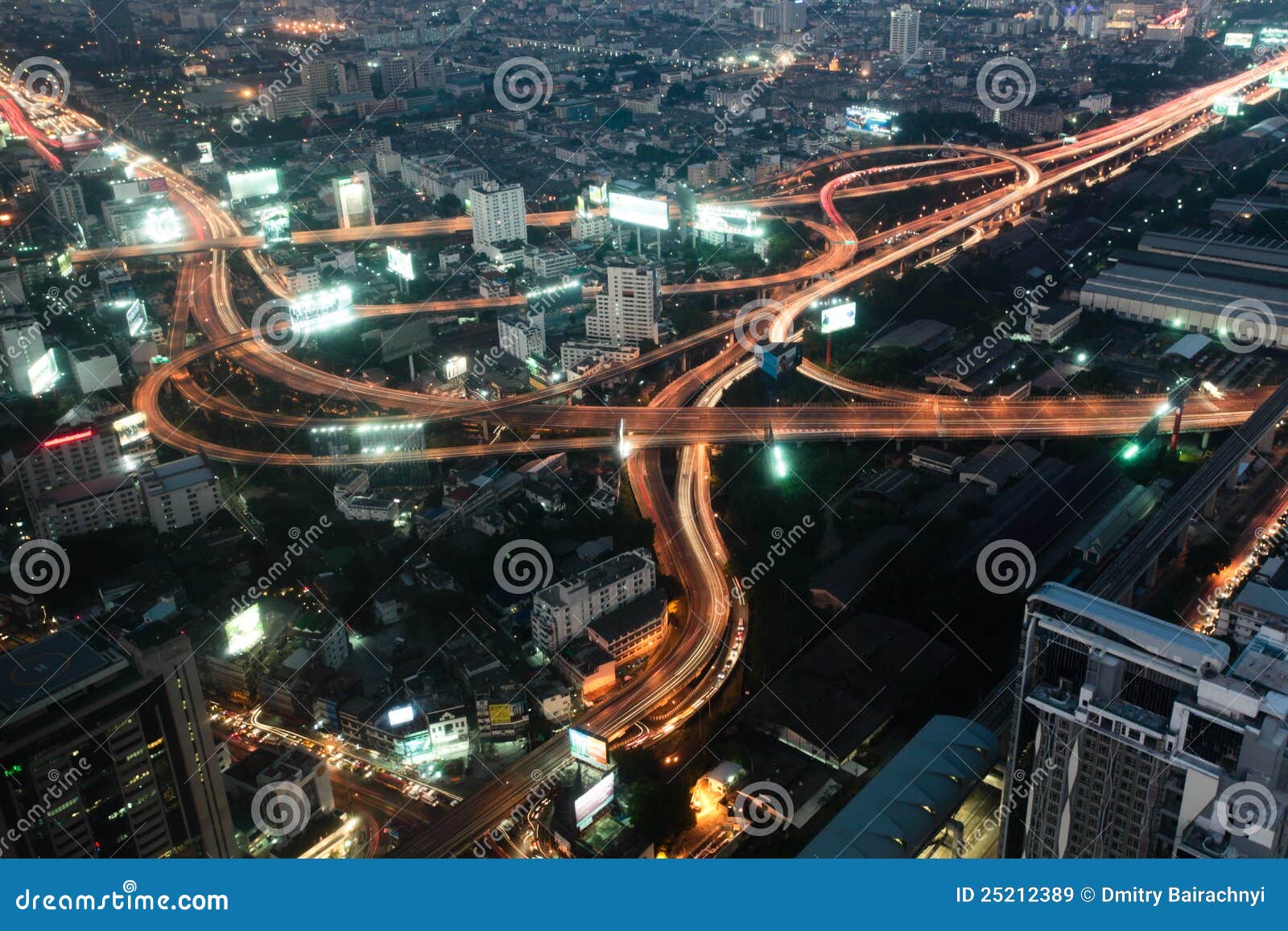 Big modern city stock image. Image of architecture, traffic - 25212389