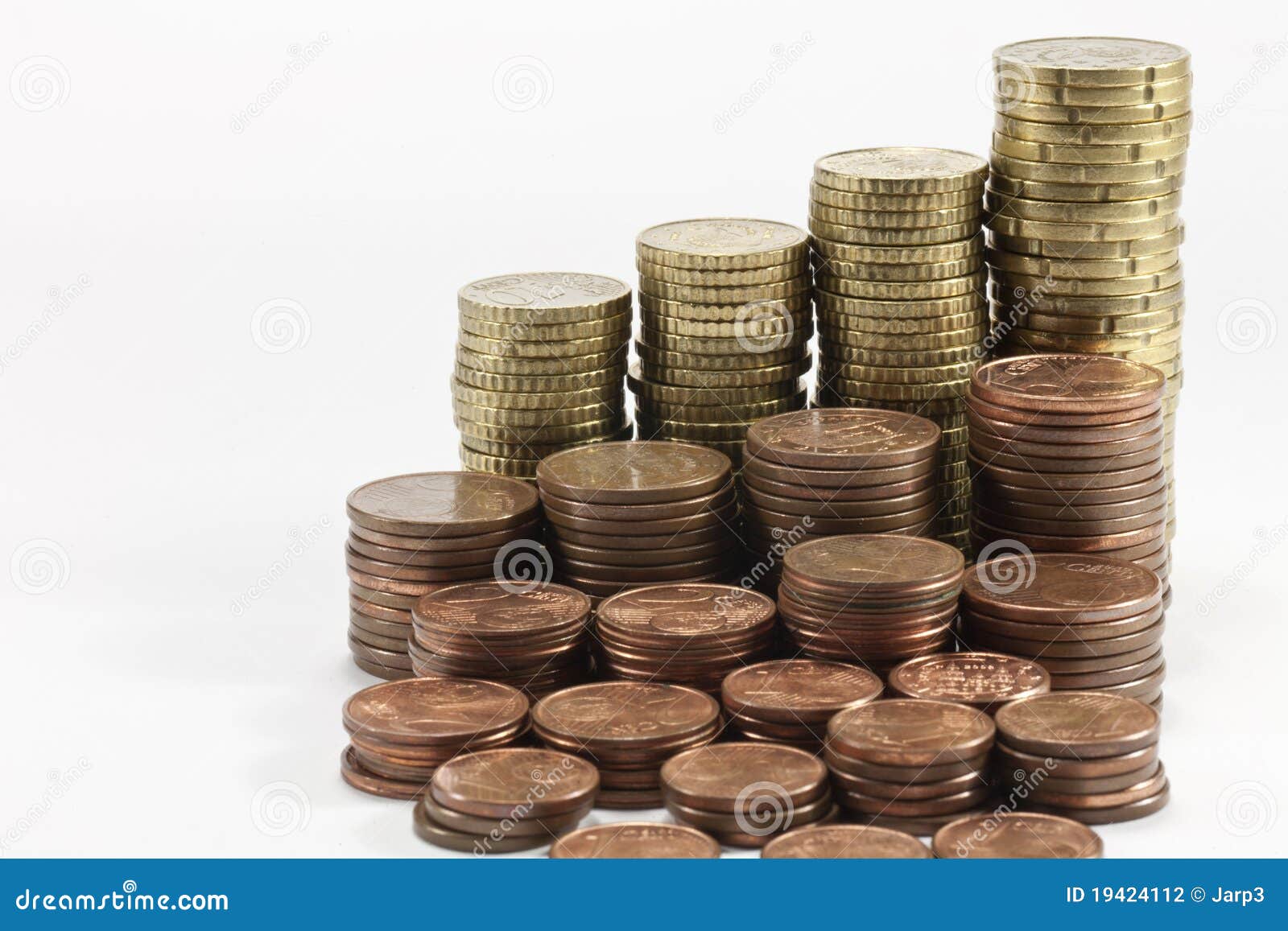 Big money stock photo. Image of isolated, gold, business - 19424112