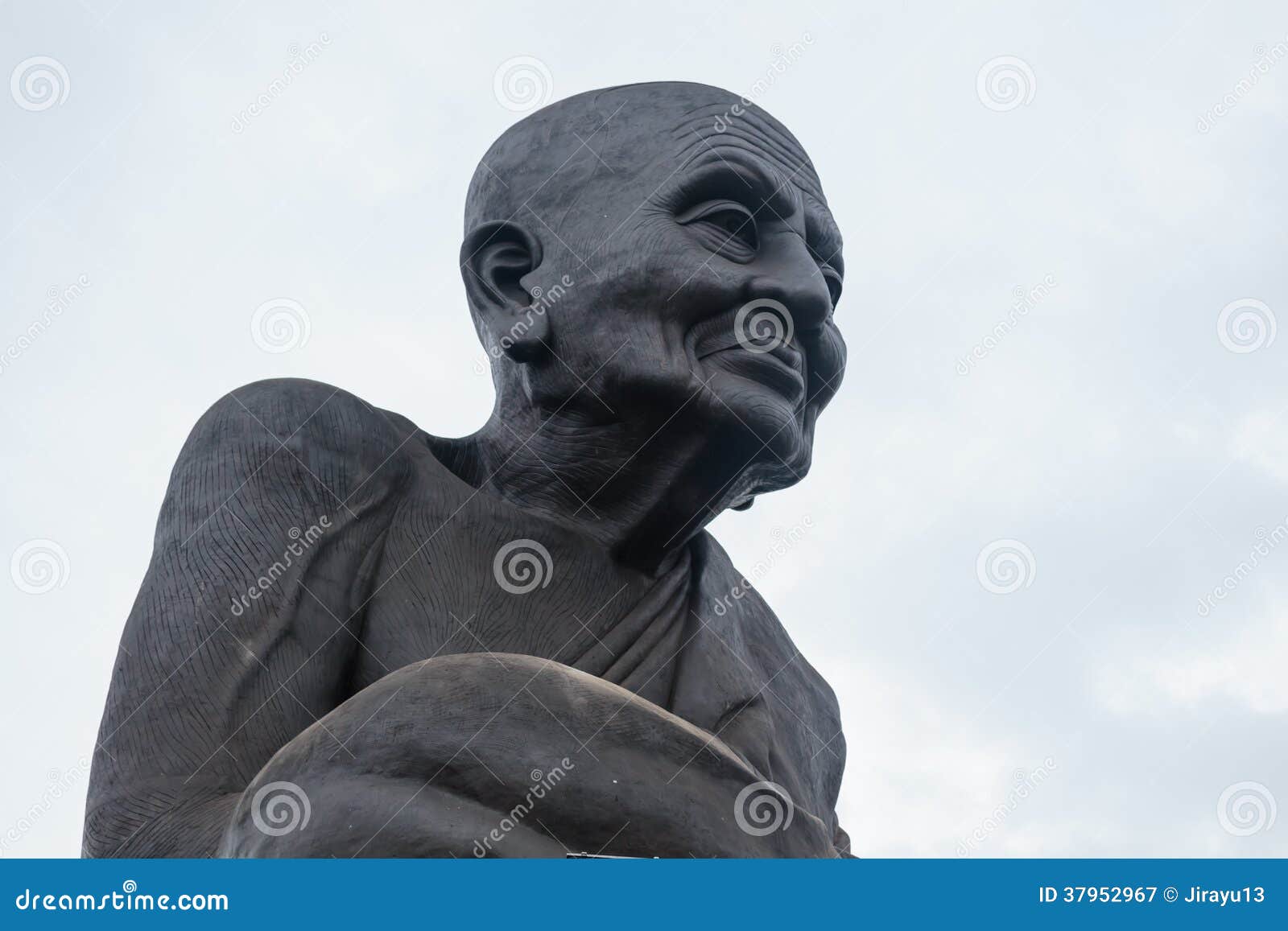Big monk statue stock image. Image of giant, mongkhon - 37952967