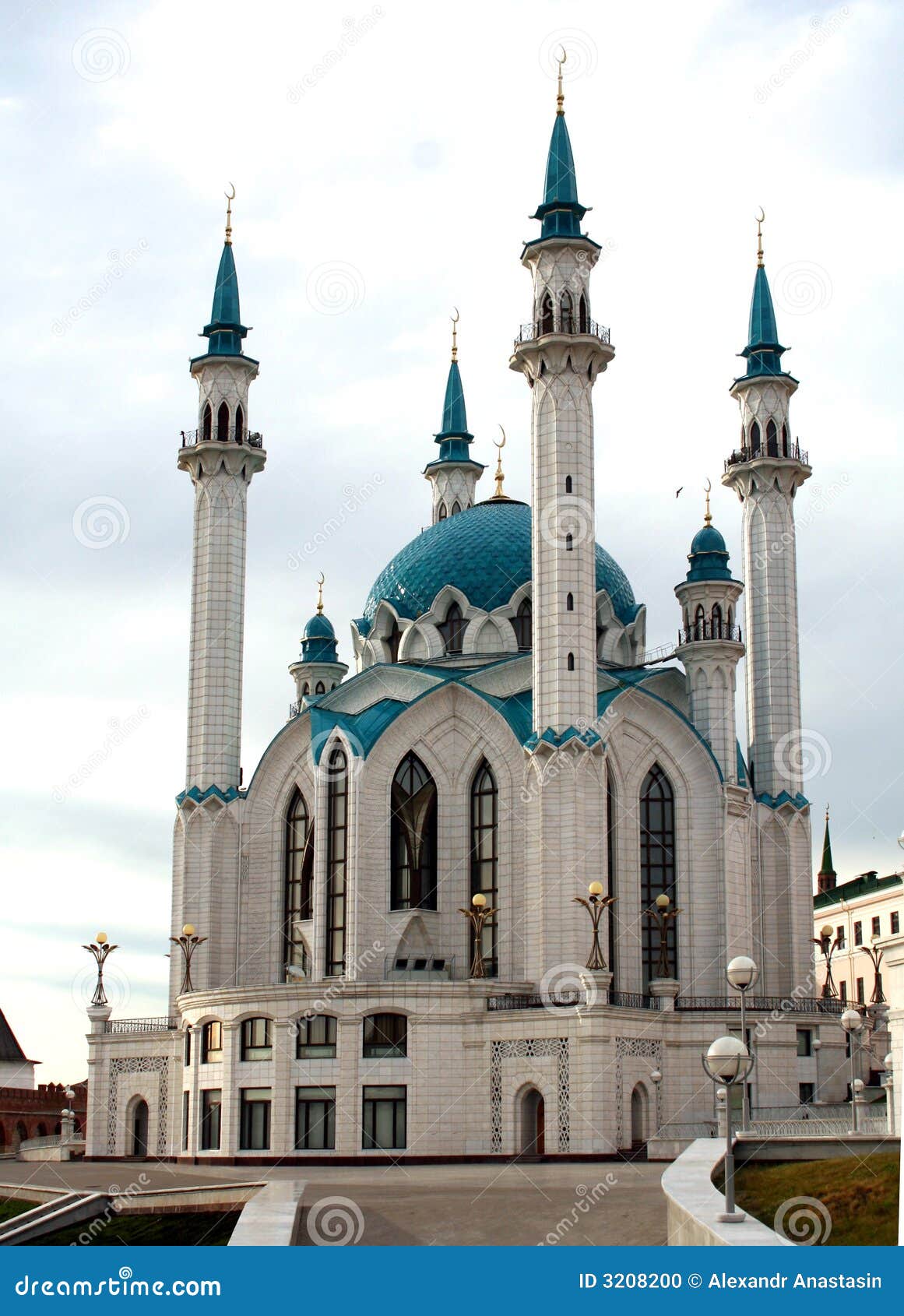 Big mosque stock photo. Image of moslem, building, religion - 3208200
