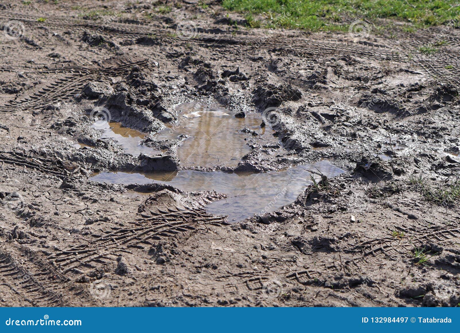 Mud and dirt stock image. Image of ground, dirt, water - 132984497