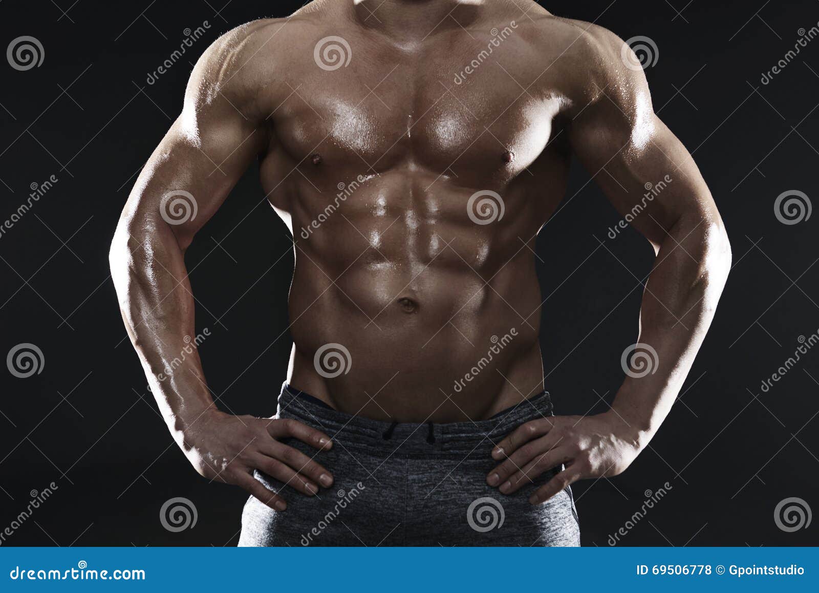Big muscles stock photo. Image of body, muscle, muscles - 69506778