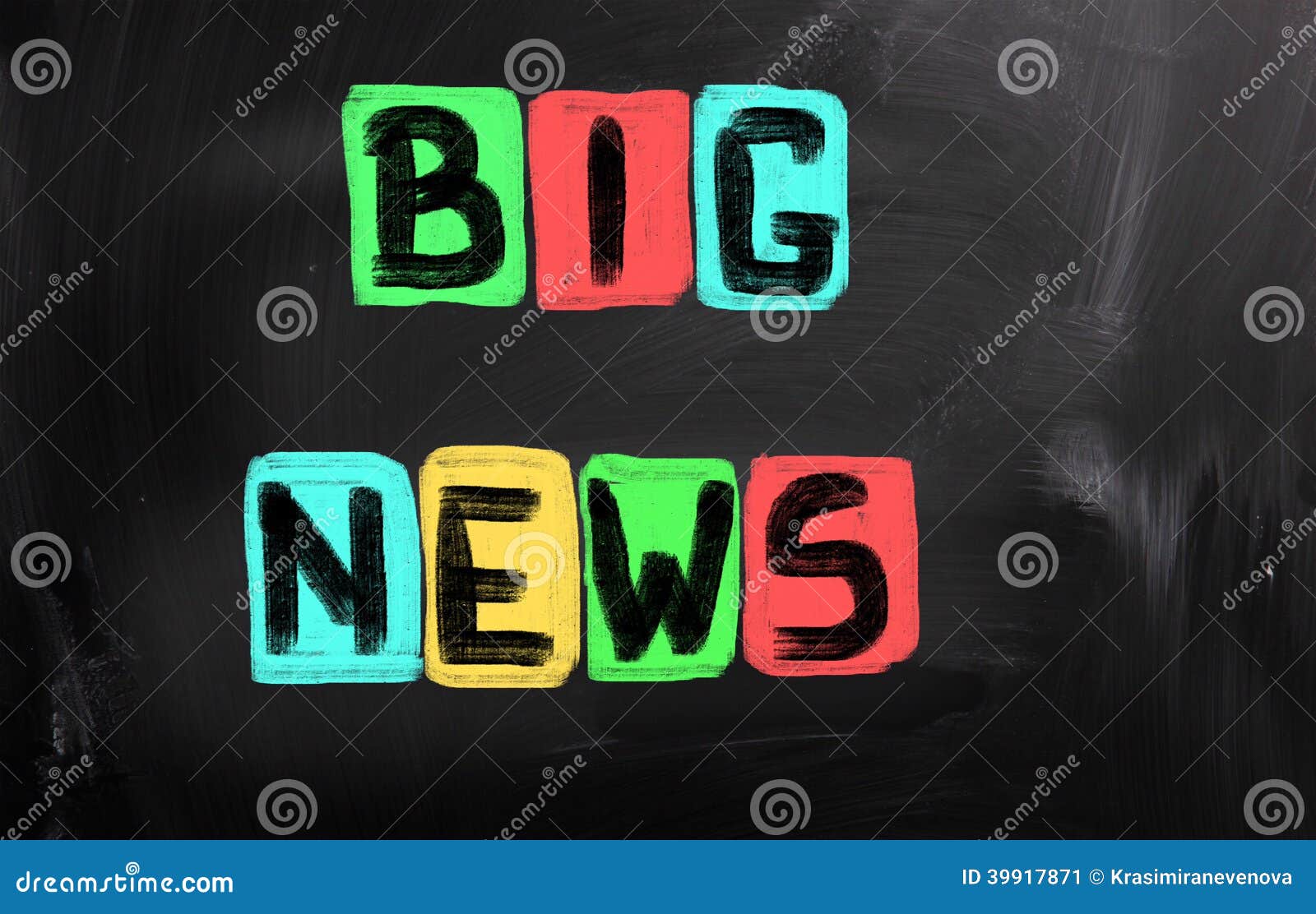 Big News Concept stock image. Image of communication - 39917871