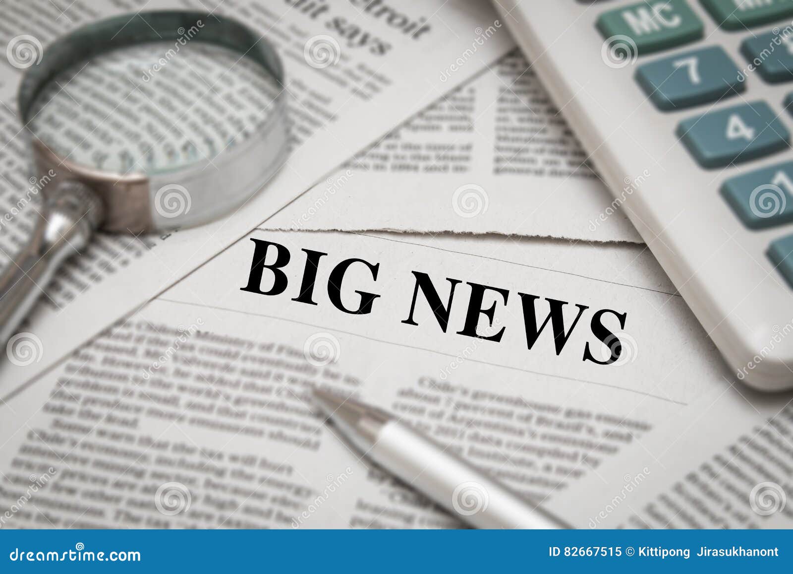 Big news stock image. Image of journalism, news, newsfeed - 82667515