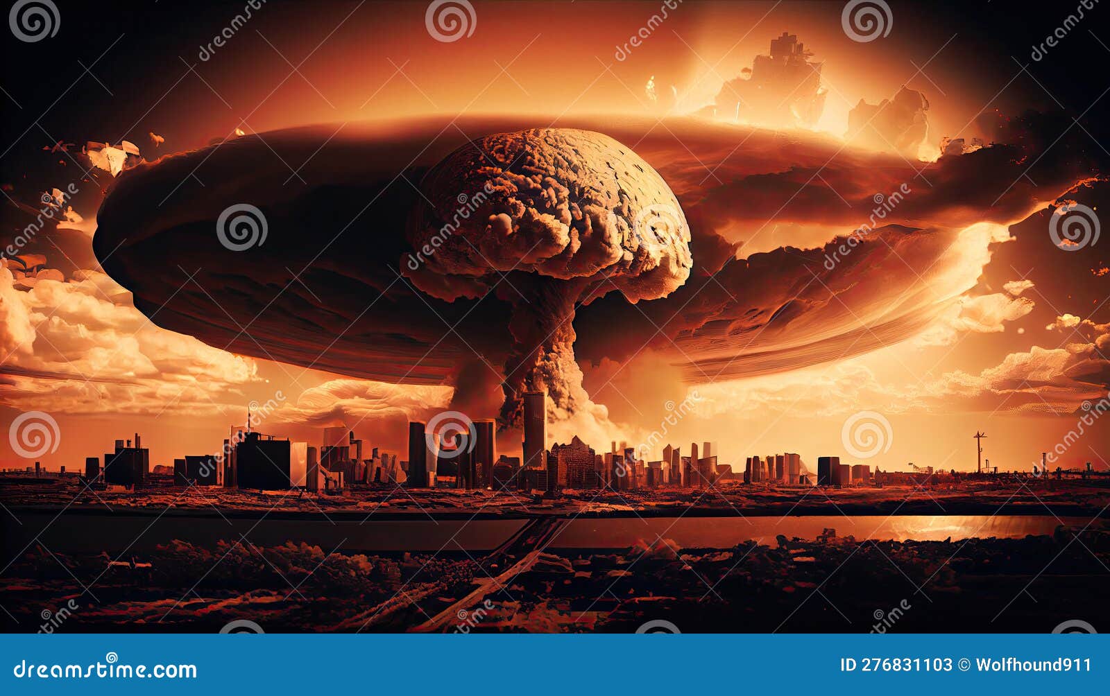 Nuclear Explosion Aftermath