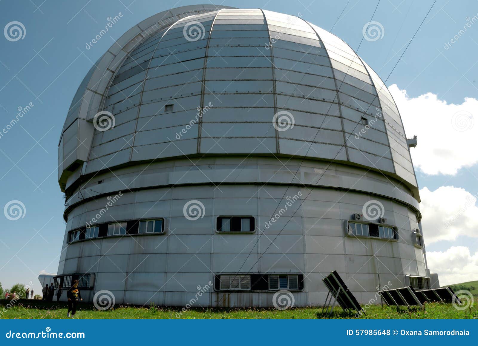Big observatory stock photo. Image of blue, telescope - 57985648
