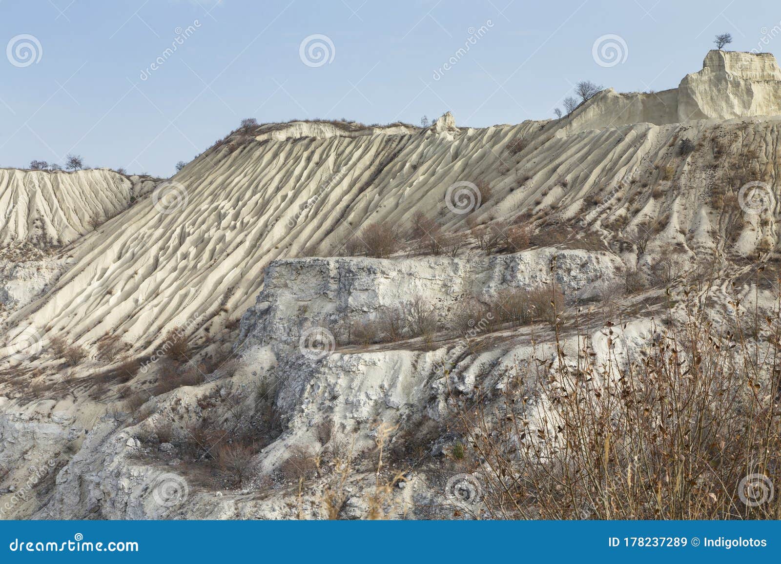 Big old limestone quarry stock image. Image of land - 178237289