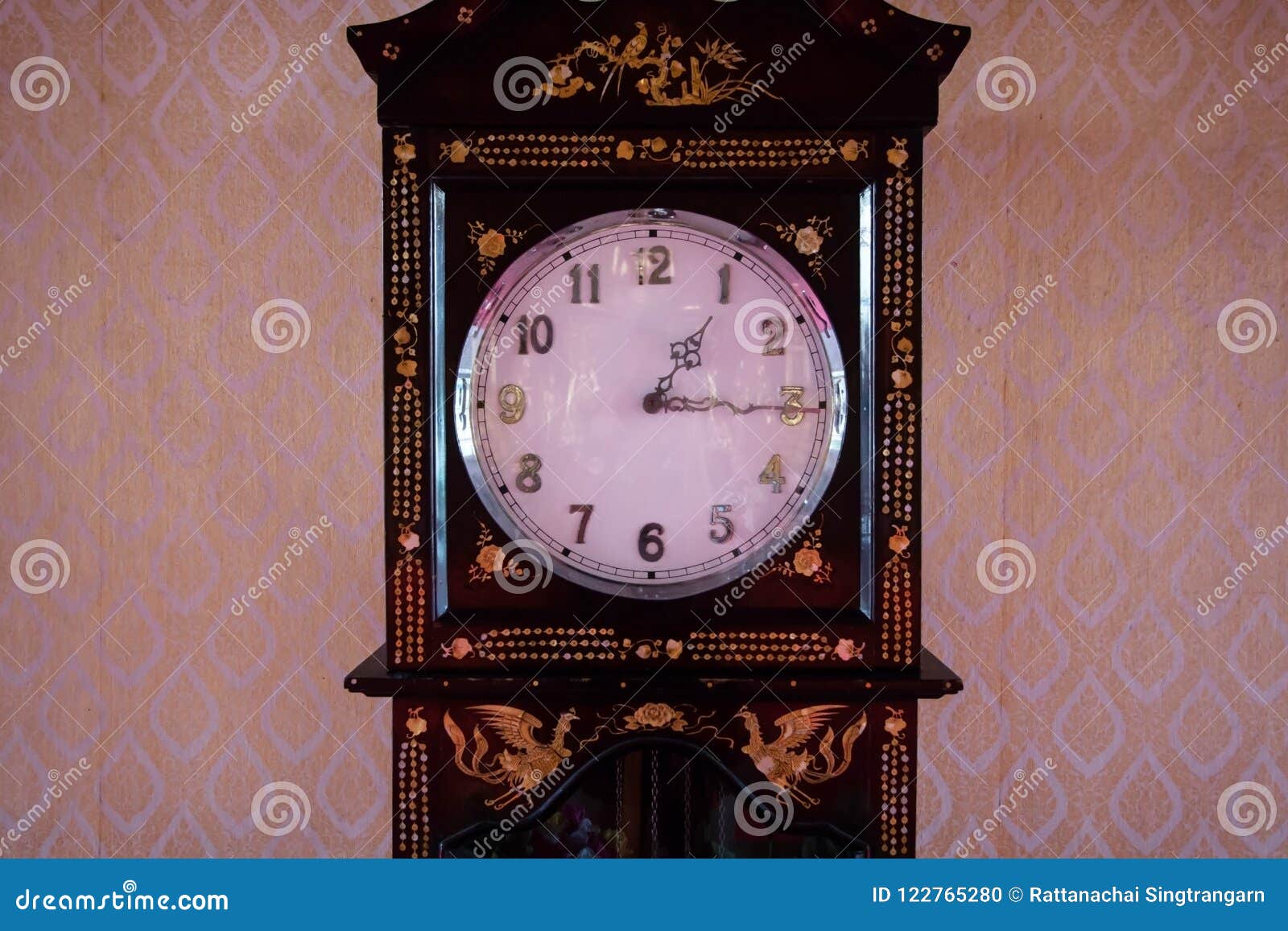 Big Clock Thai Temple Photos - Free & Royalty-Free Stock Photos from ...