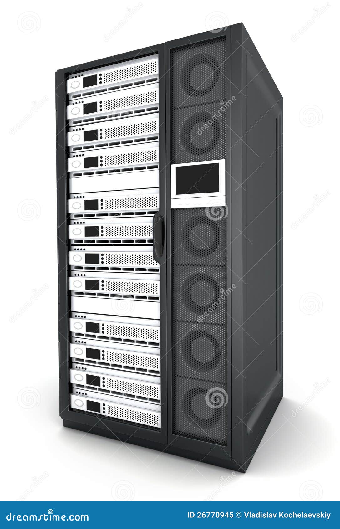 Big one server stock illustration. Illustration of icon - 26770945