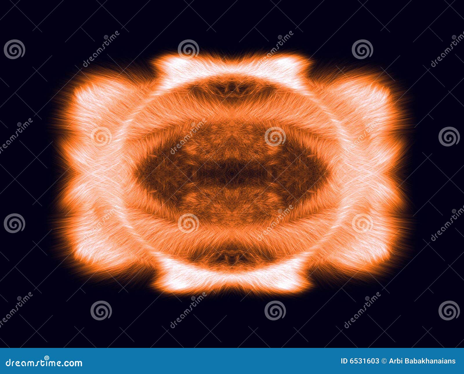 Big Orange Hot Fantasy Explosion Picture. Image: 6531603