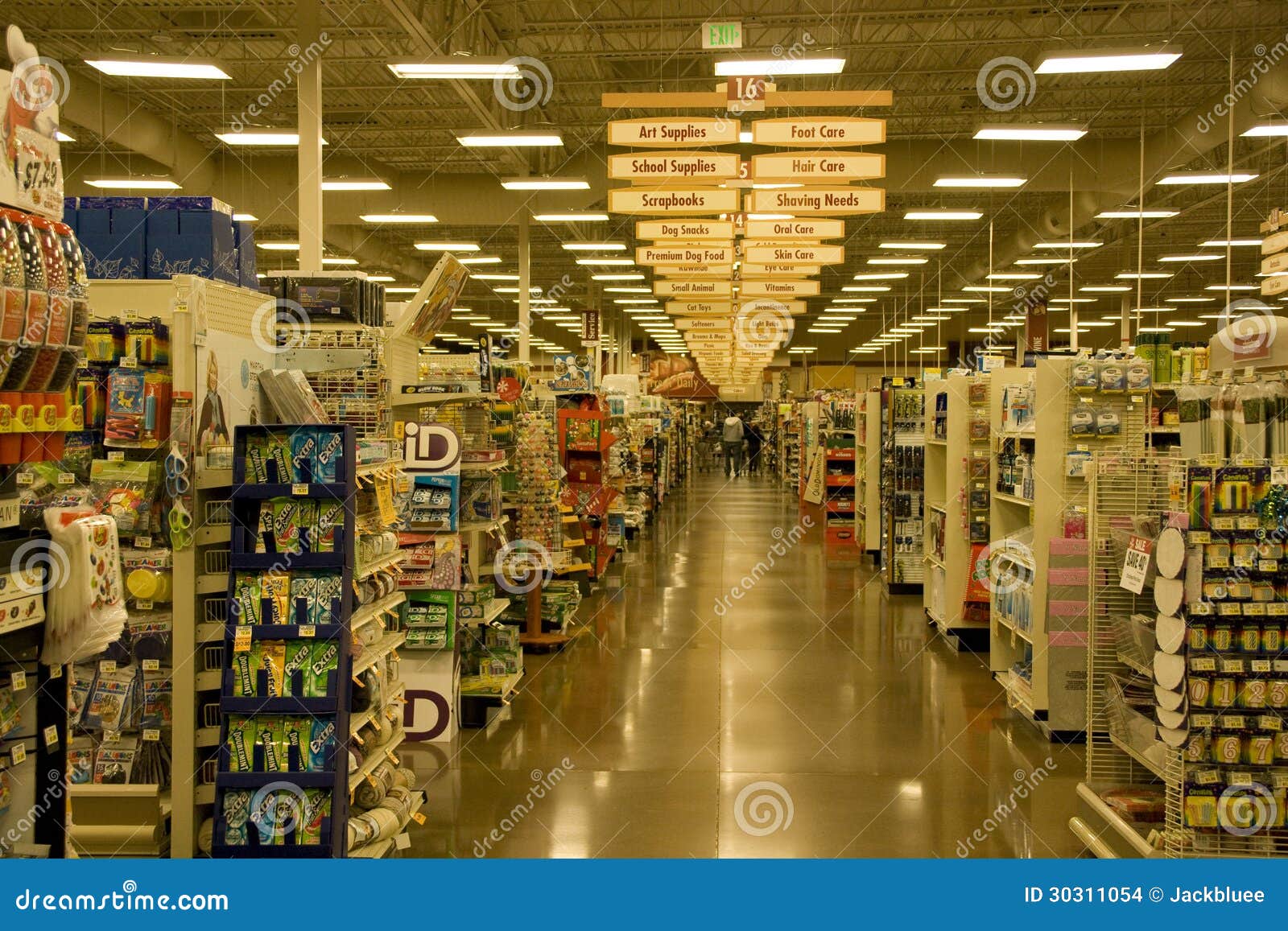 Supermarket grocery store editorial stock image. Image of chain - 30311054