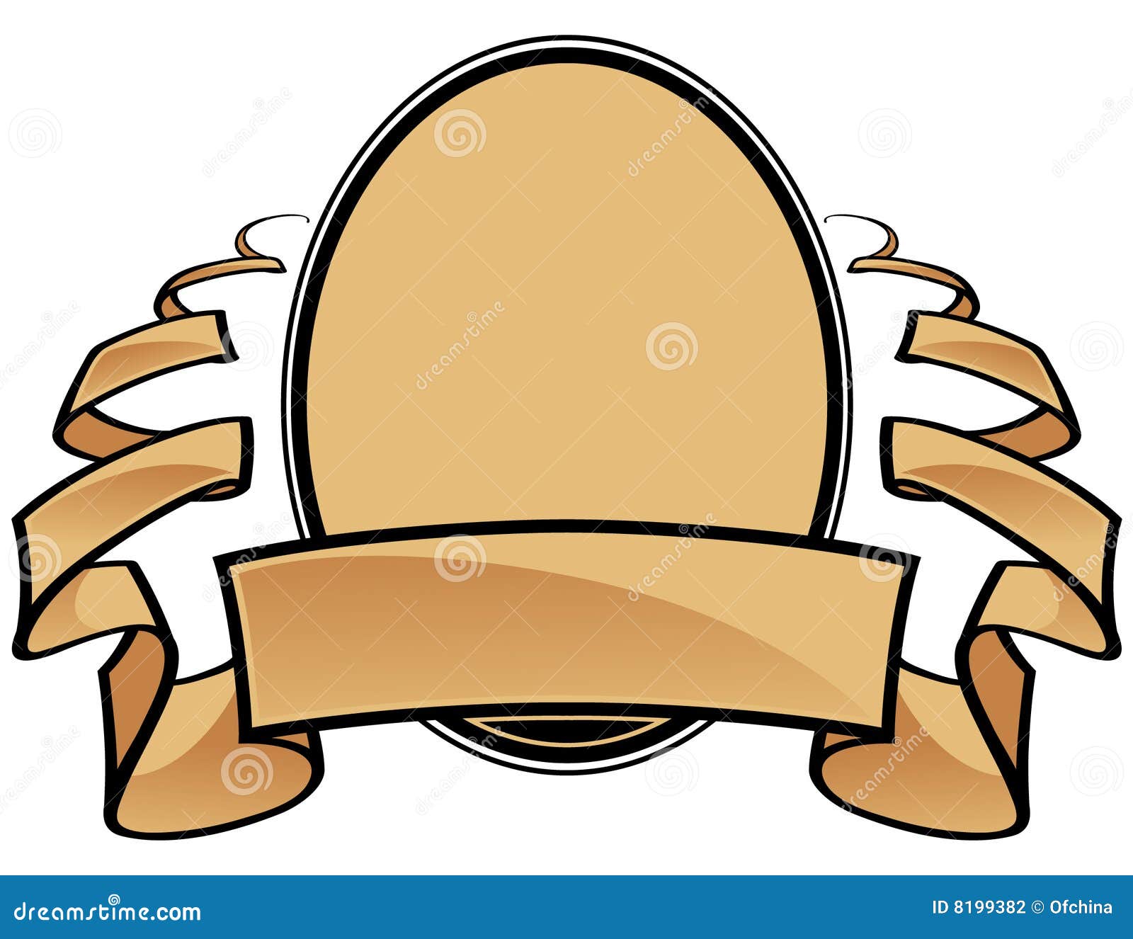 Big Oval Vignette Picture. Image: 8199382