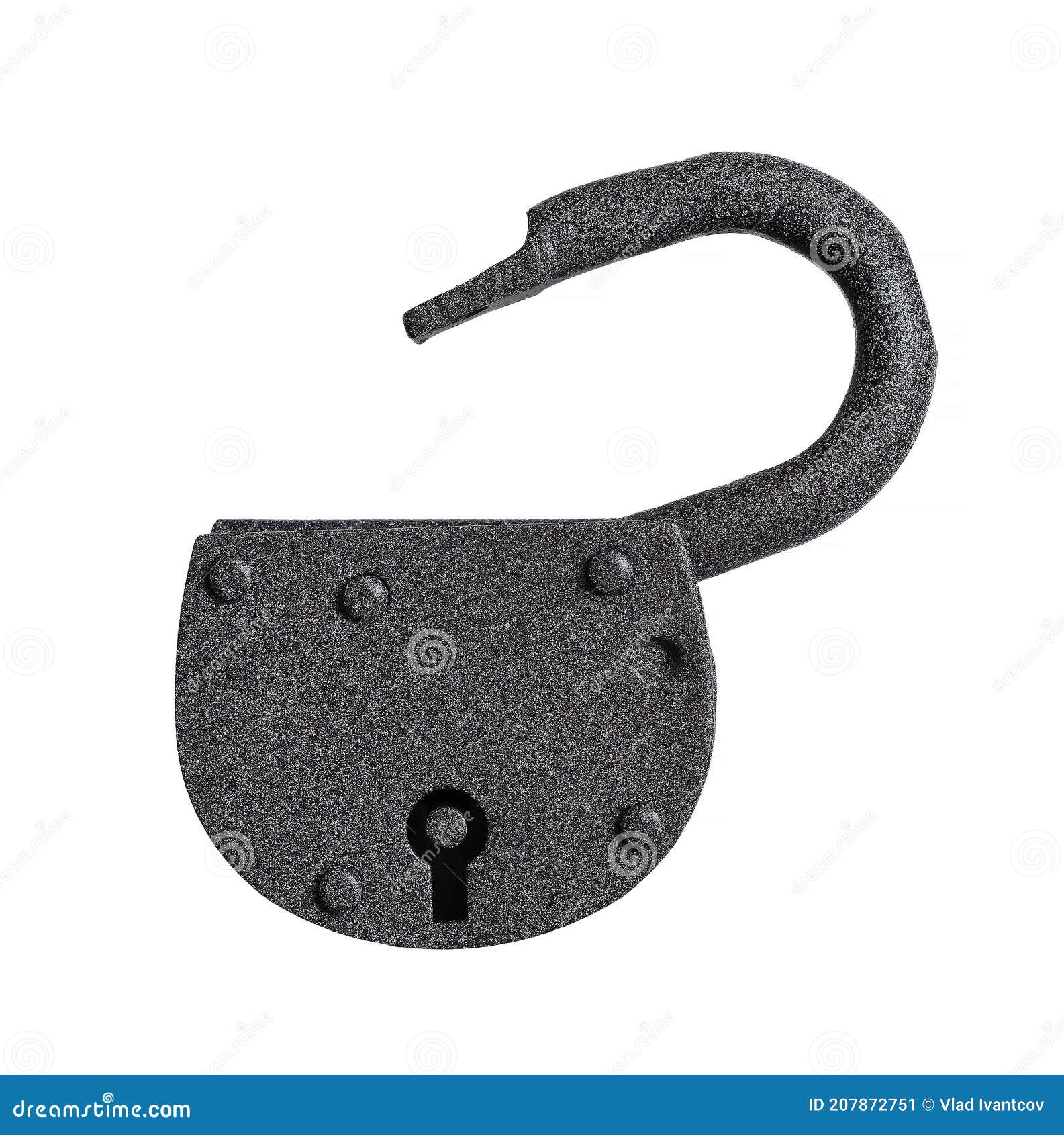 The big padlock stock image. Image of large, safeguard - 207872751