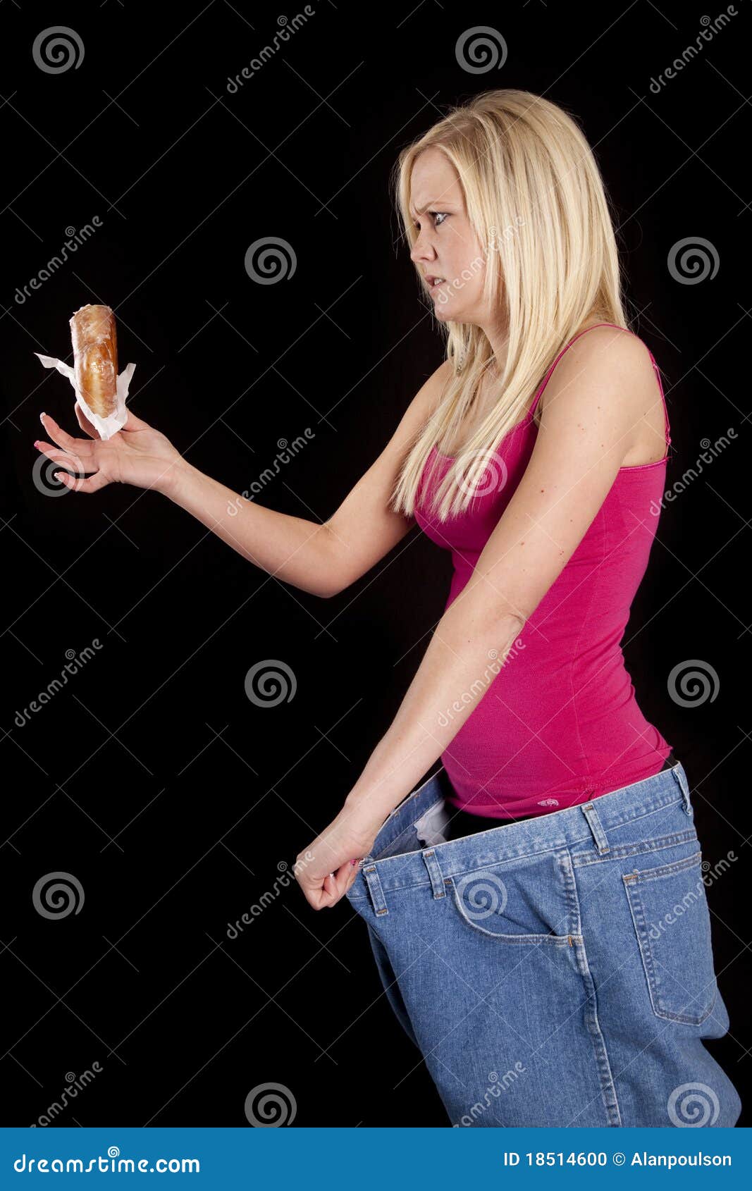 Big pants donut mad stock photo. Image of healthcare - 18514600