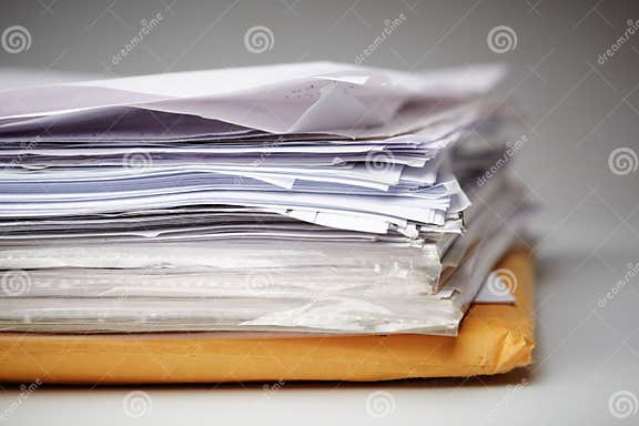 Big paper stack stock image. Image of large, objects - 27528129