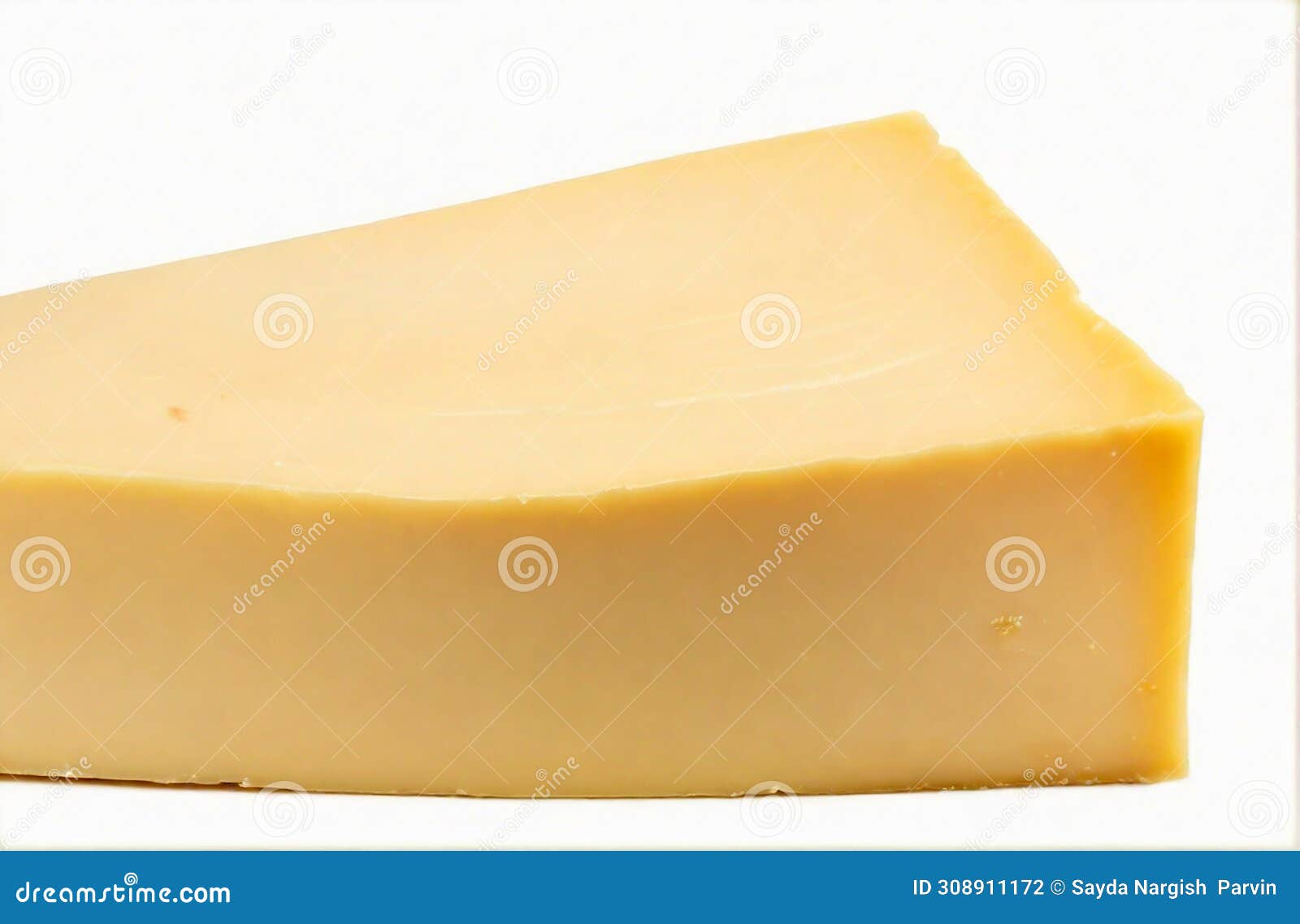 Big Piece of Fresh Fat, Cut Out on White Background Stock Illustration ...