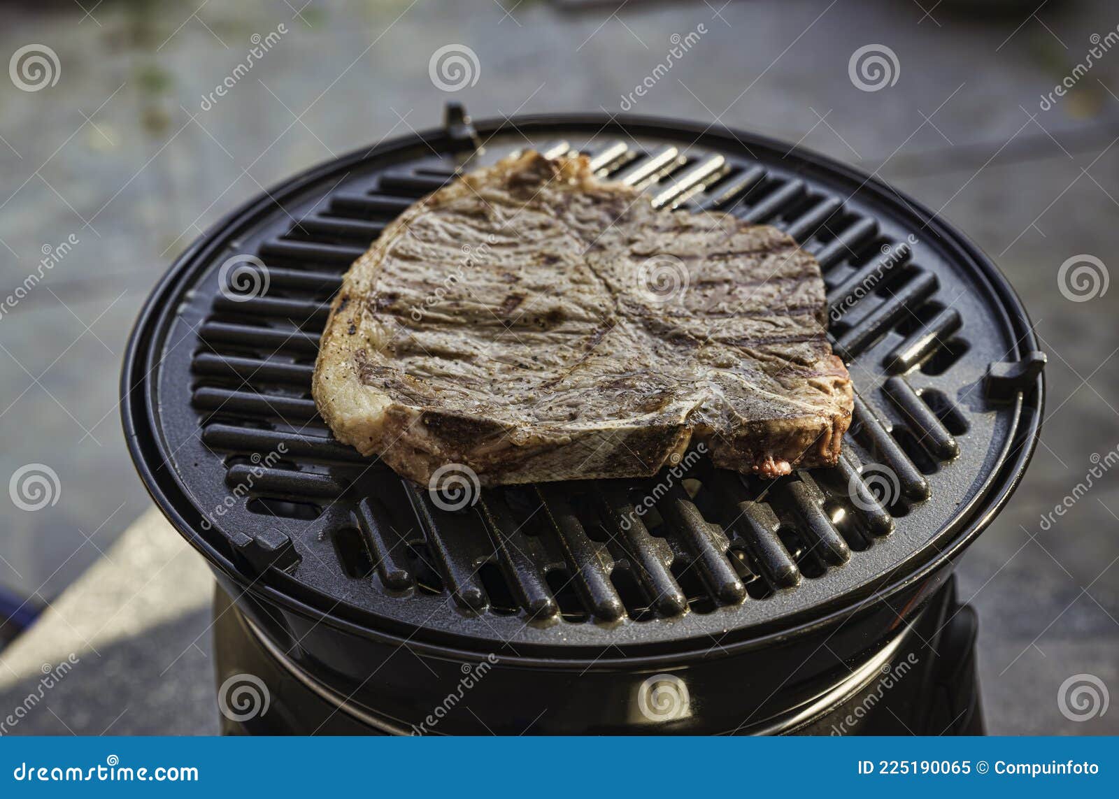 A Big Piece of T Bone Steak Stock Image - Image of meat, fresh: 225190065