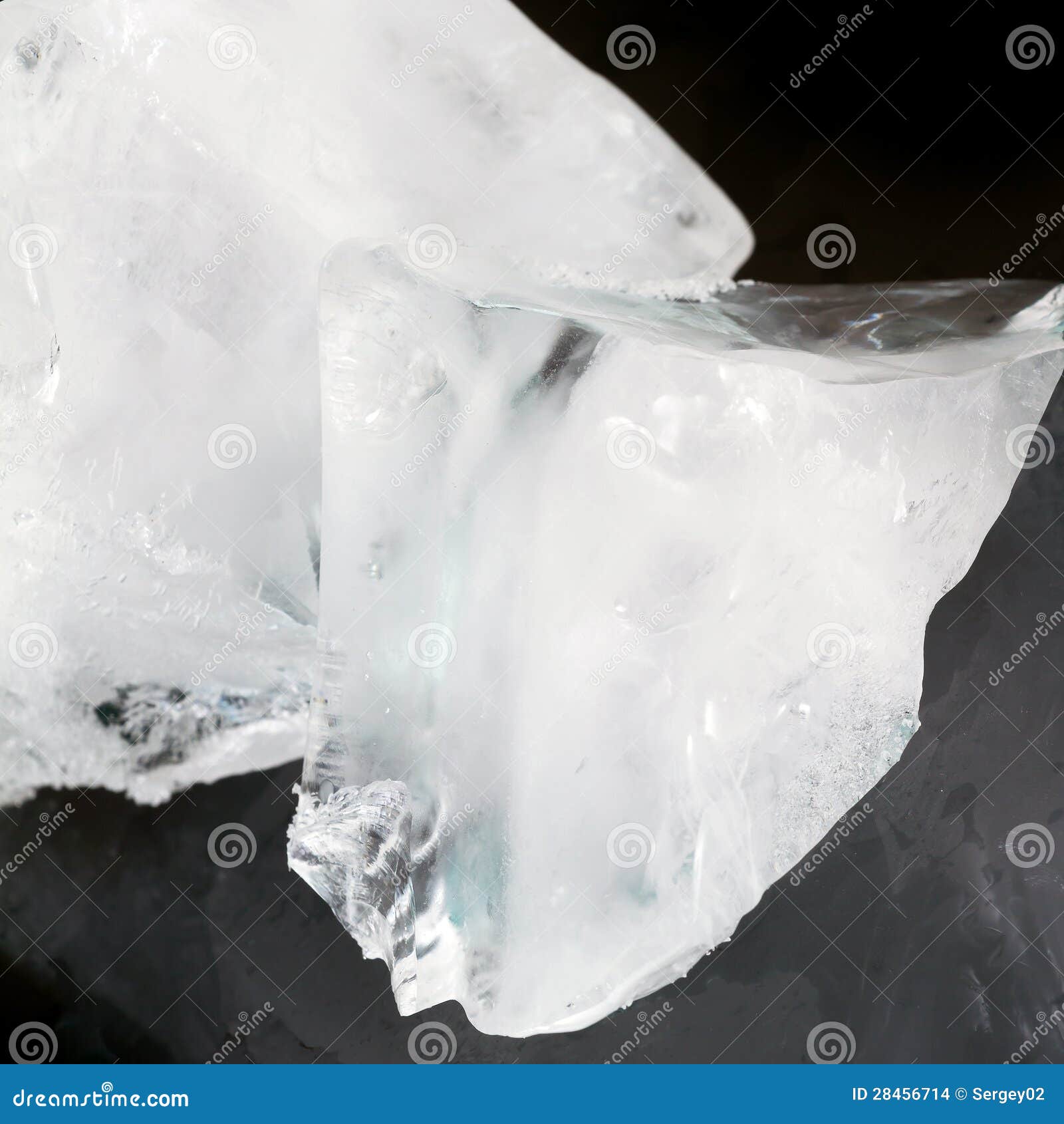 Big pieces of ice stock photo. Image of cube, copy, object - 28456714