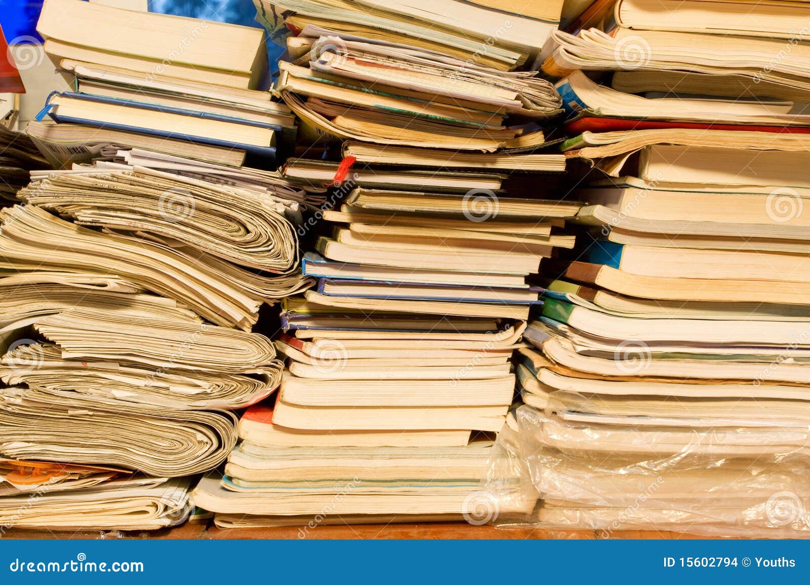Big pile of books stock photo. Image of education, bookstore - 15602794
