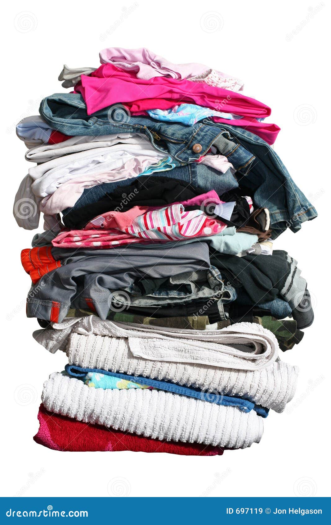 Big Pile of Laundry with Path Stock Image - Image of appliance, dirty ...