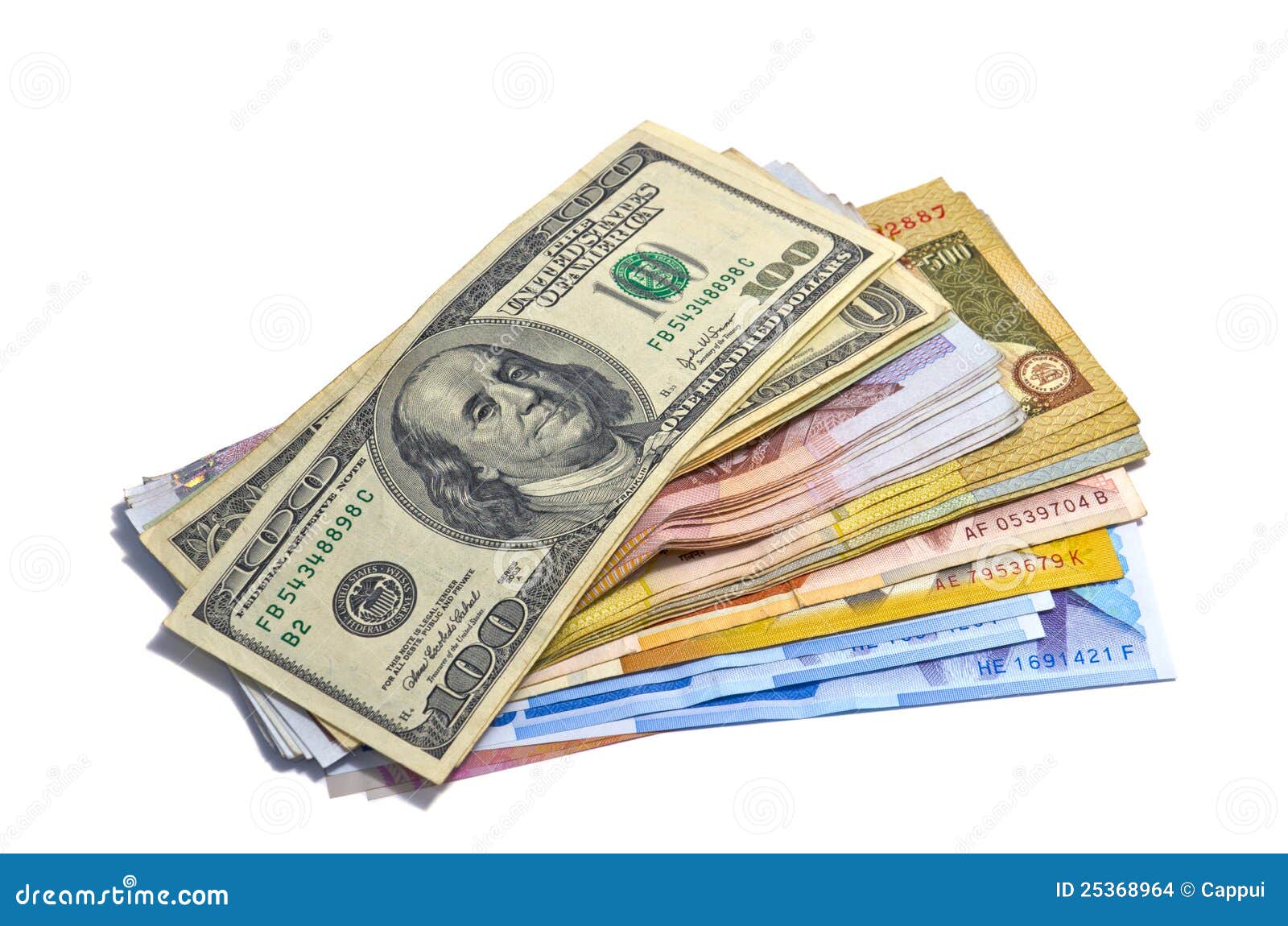 Big pile of money stock photo. Image of paper, dollars - 25368964