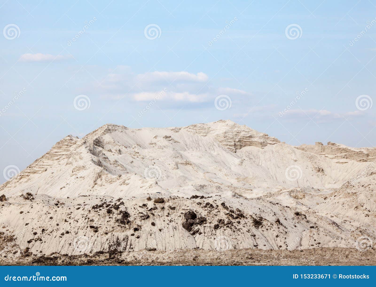 Big pile of sand stock image. Image of heap, area, coarse - 153233671