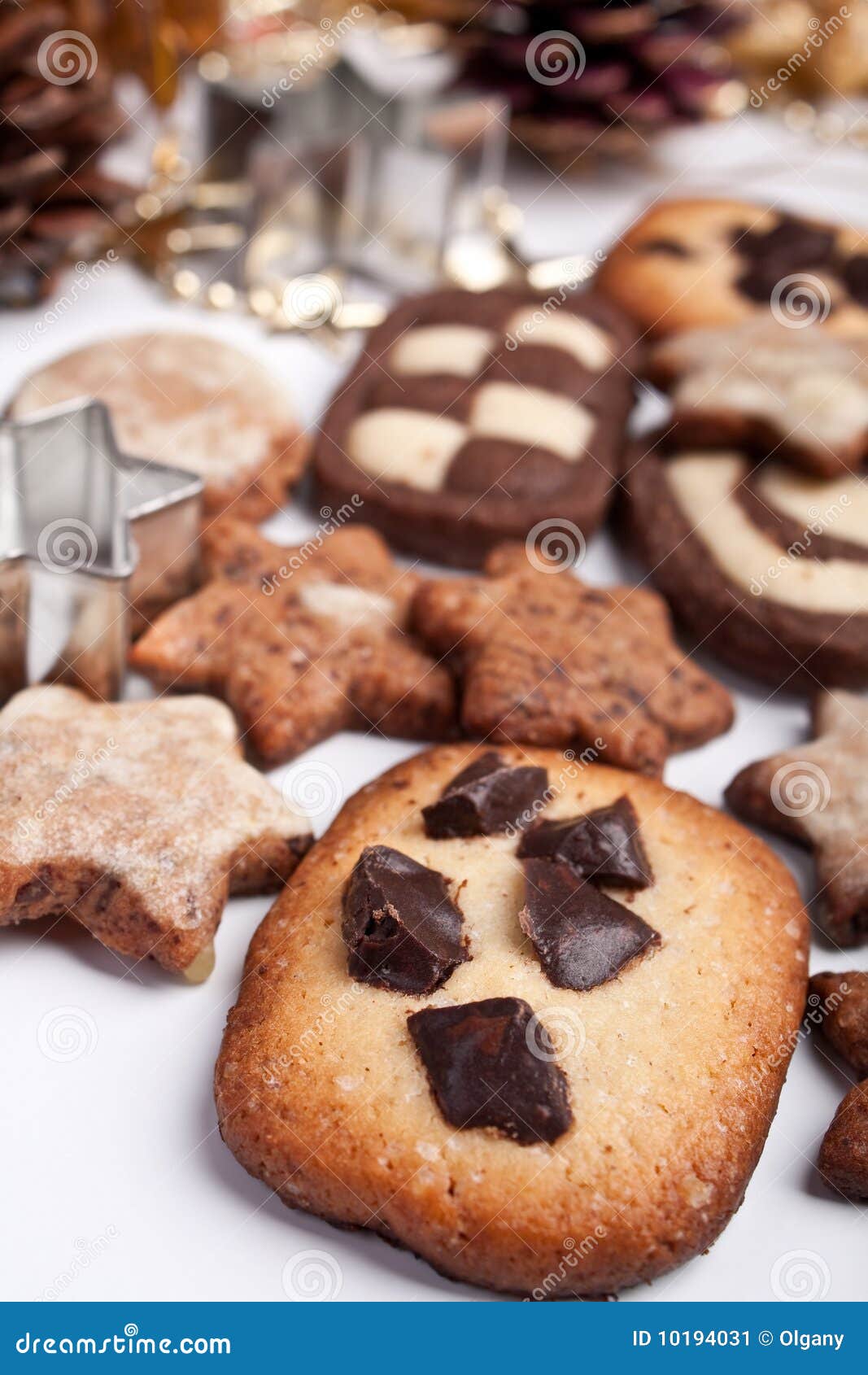 Big Pile of Various Cookies Stock Image - Image of assortment, homemade ...