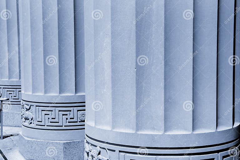 Big Pillars stock photo. Image of roman, federal, detail - 10600038