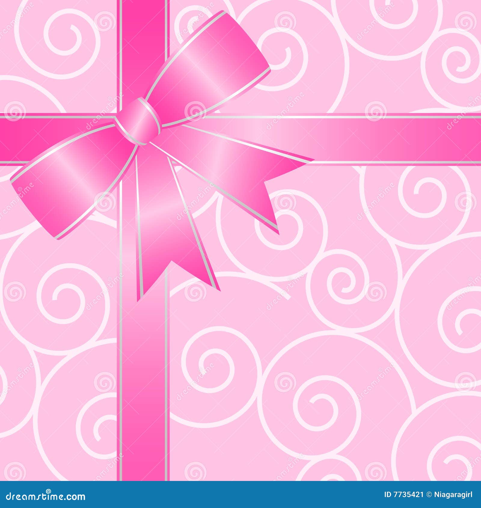 Big Pink Ribbon Bow Stock Illustrations – 706 Big Pink Ribbon Bow Stock ...