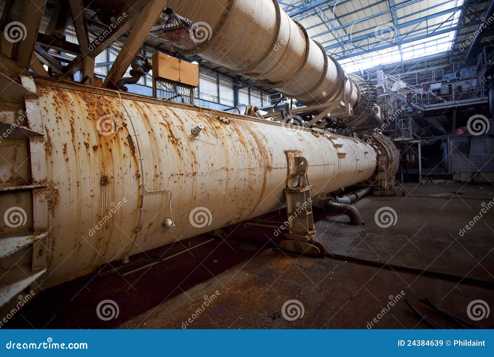 Big pipes stock image. Image of industry, abandoned, industrial - 24384639