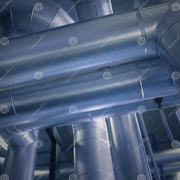 Big Pipes stock photo. Image of airway, corrugated, boilerroom - 361406