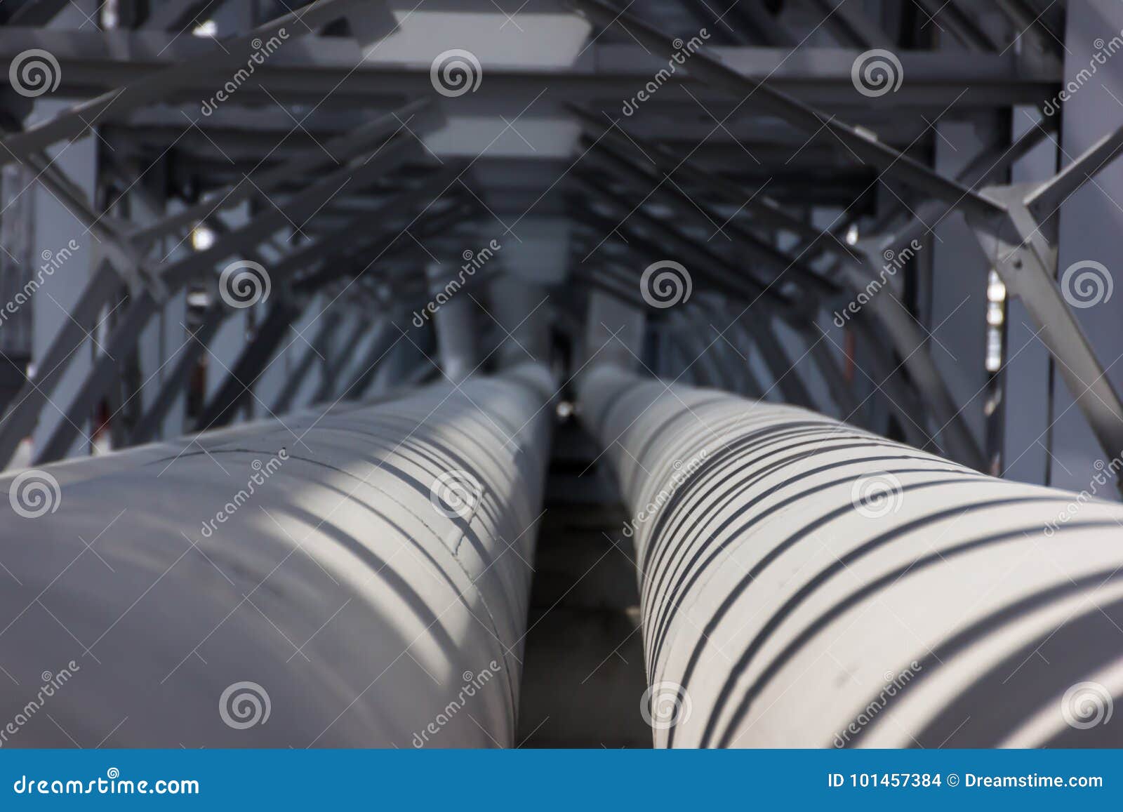Piping refinery stock photo. Image of option, metal - 101457384