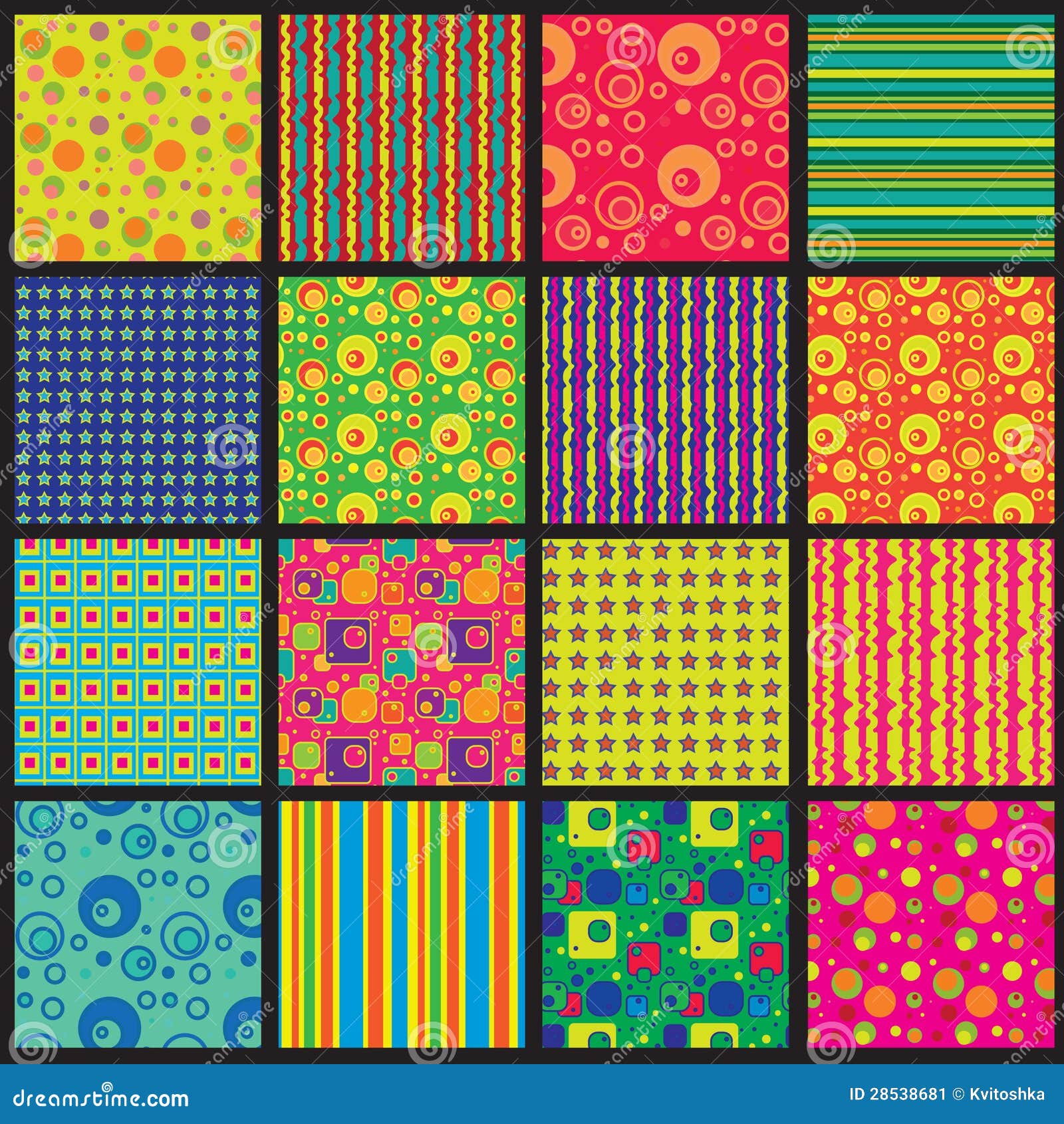 Big plaid pattern set stock vector. Illustration of background - 28538681