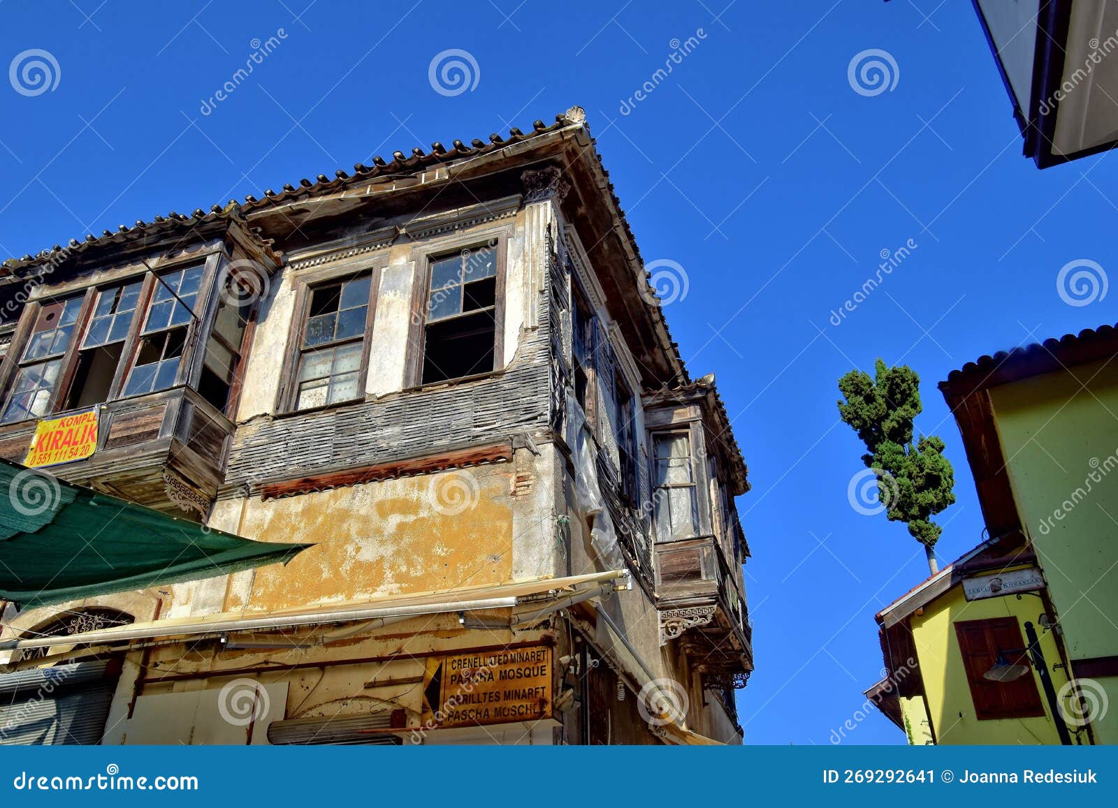 Big Plain Turkish Buildings Urban Architecture Stock Image - Image of ...