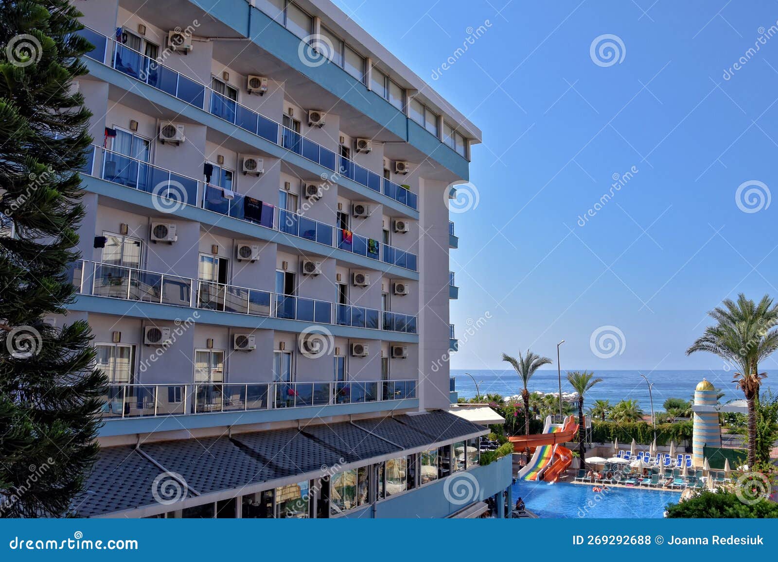 Big Plain Turkish Buildings Urban Architecture Stock Photo - Image of ...