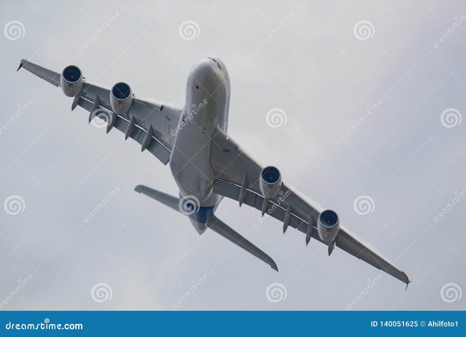 Big plane in the sky. stock image. Image of fighter - 140051625