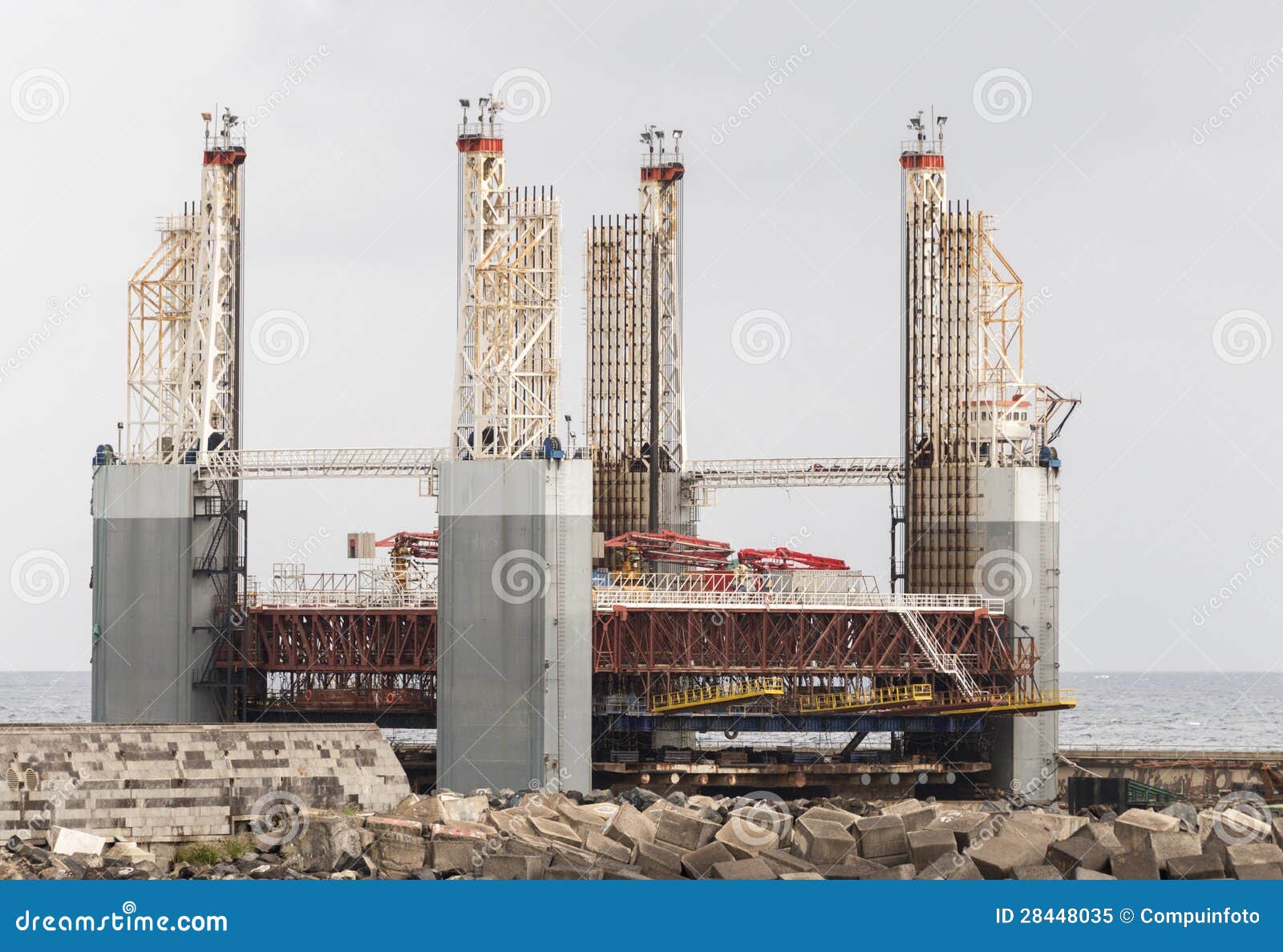 Big platform stock image. Image of platform, rocks, engineering - 28448035