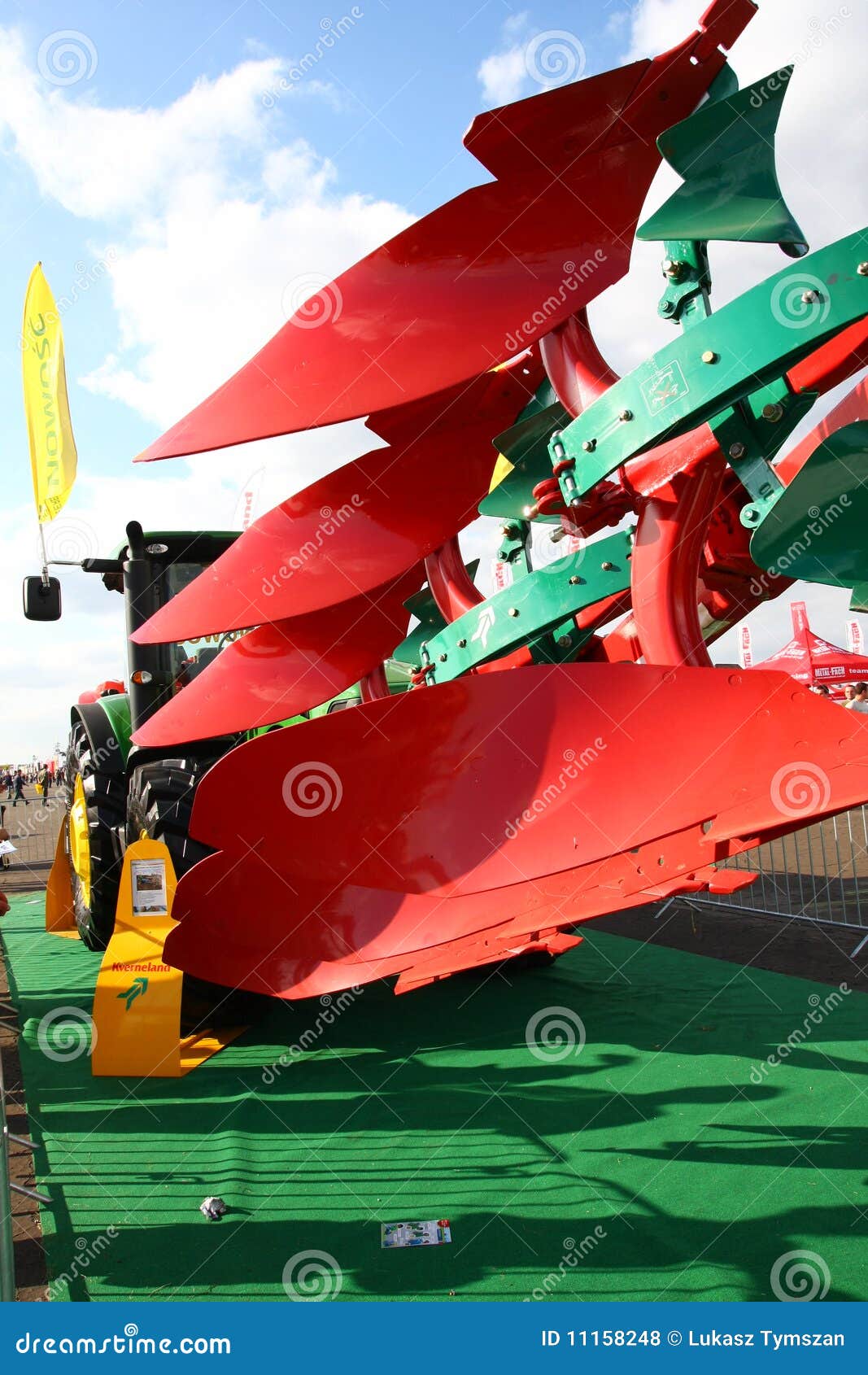 Big plough on John Deer editorial stock photo. Image of international ...