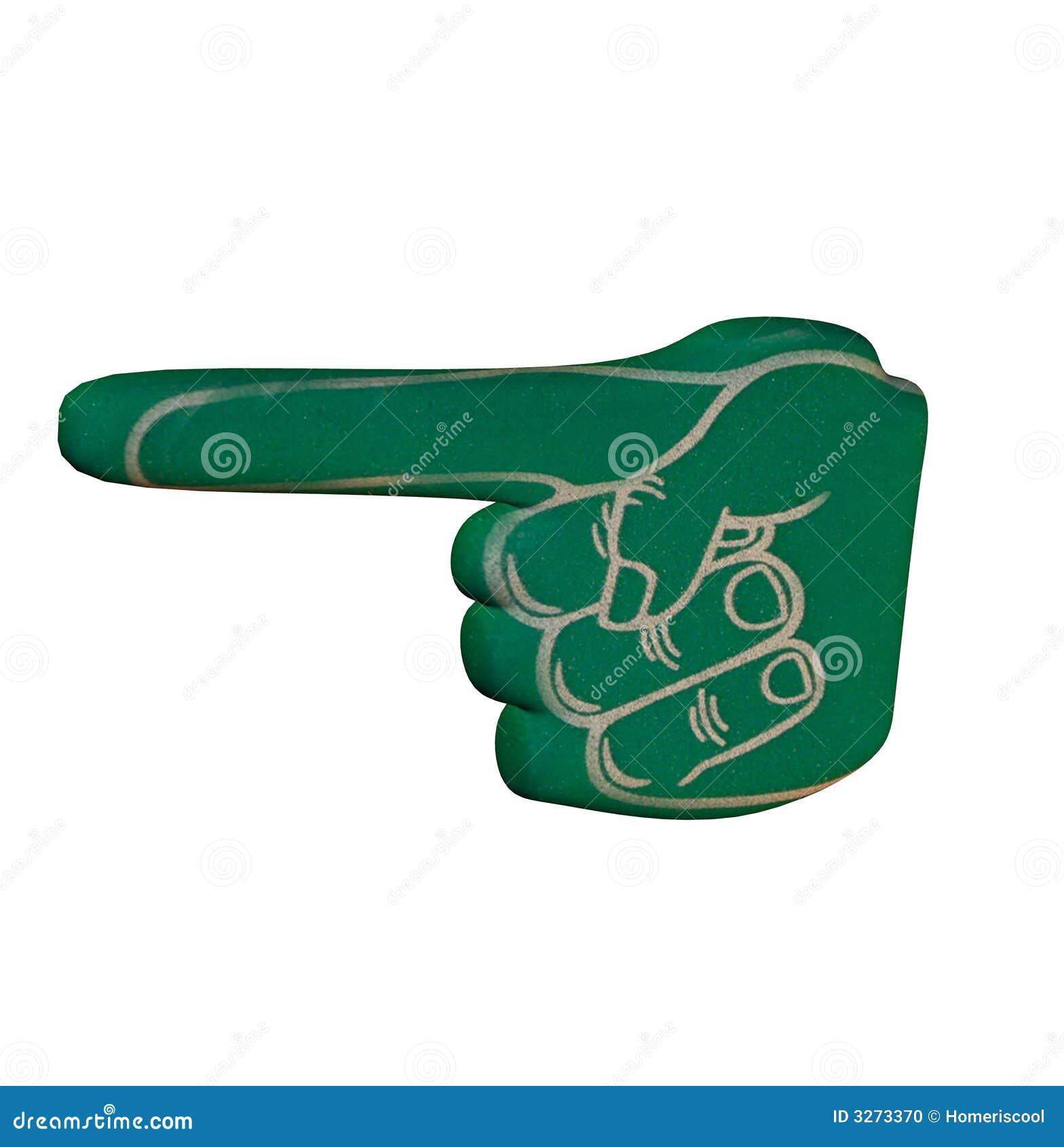 Big pointing foam finger stock photo. Image of ponting - 3273370
