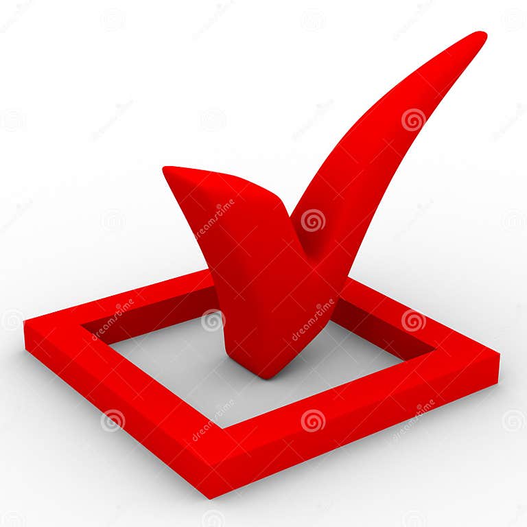 Big Positive Symbol on White Background Stock Illustration ...