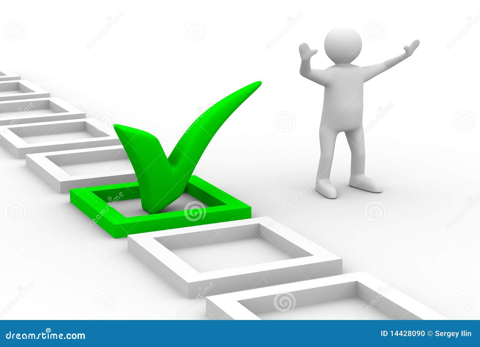 Big Positive Symbol on White Background Stock Illustration ...