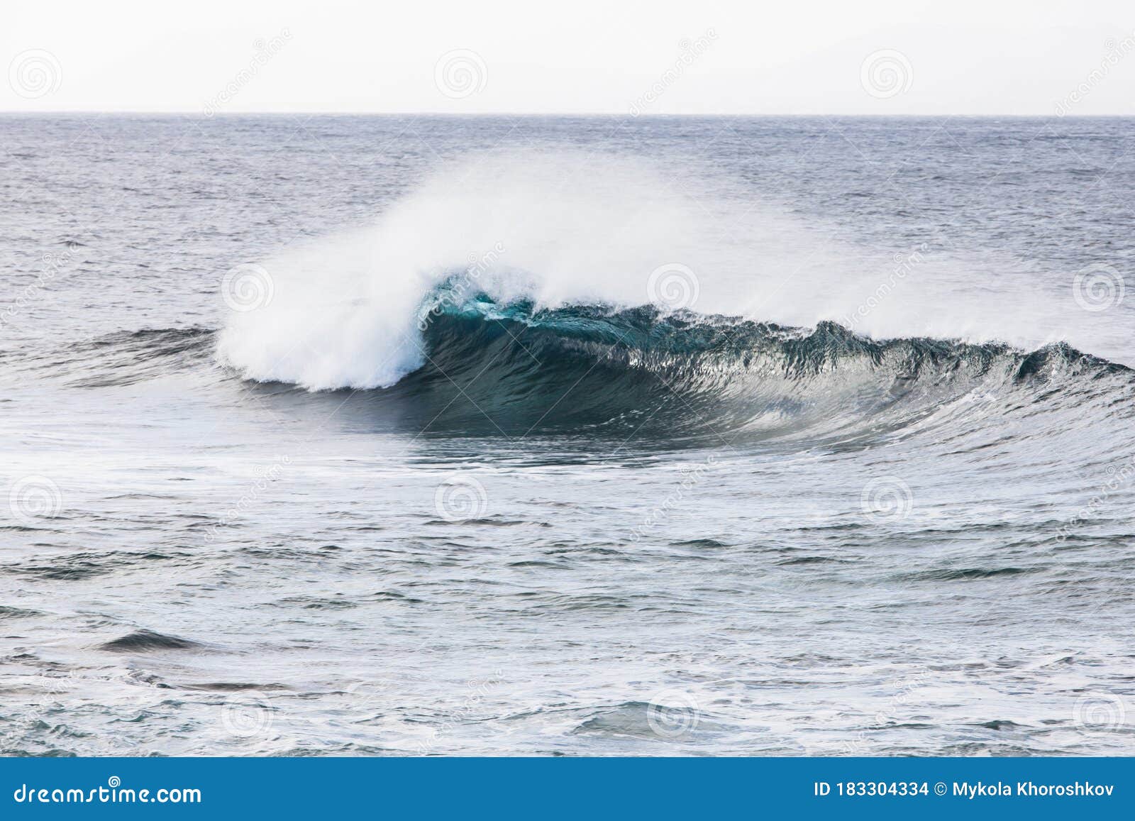 Big powerful ocean waves. stock photo. Image of water - 183304334
