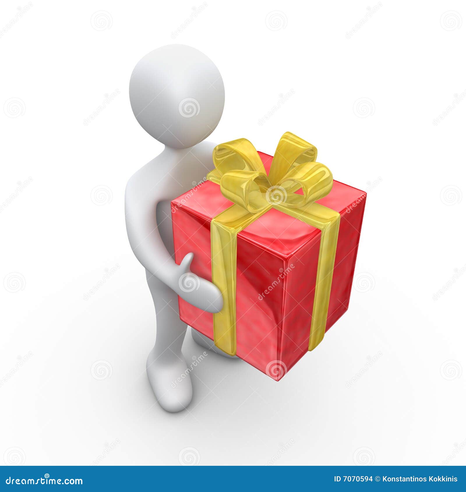Big Present stock illustration. Illustration of concept - 7070594