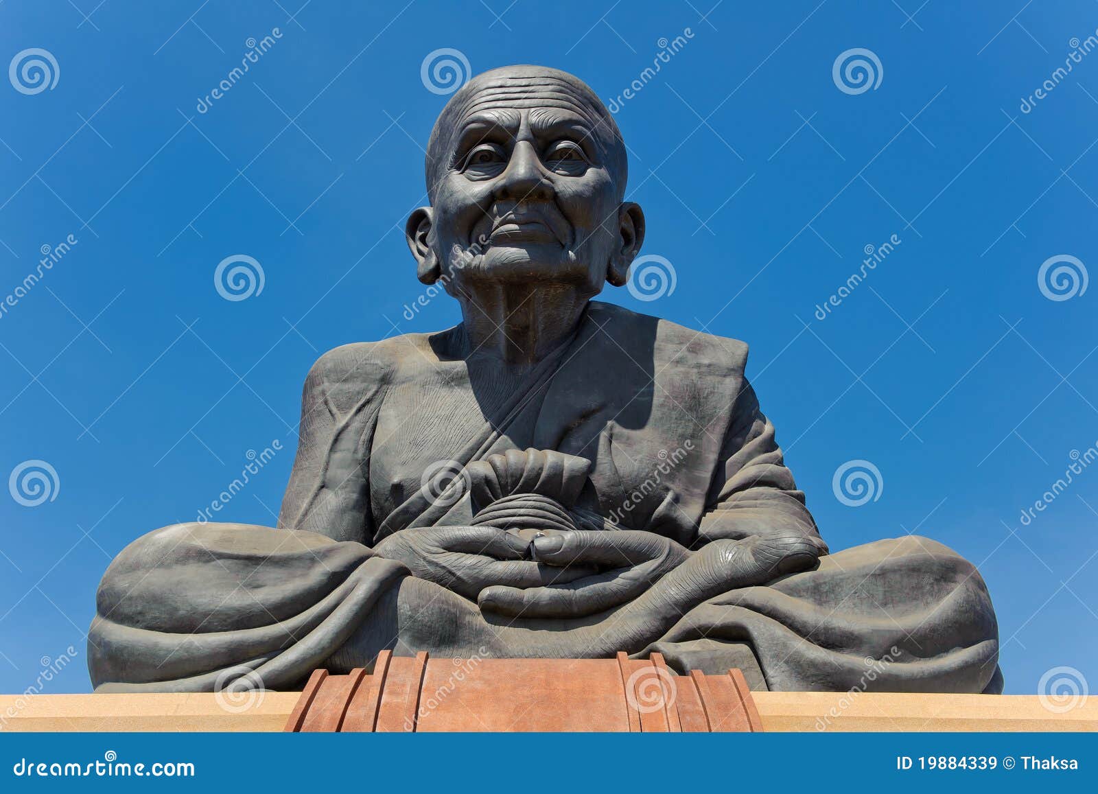 Big Priest at Thailand stock image. Image of spiritual - 19884339