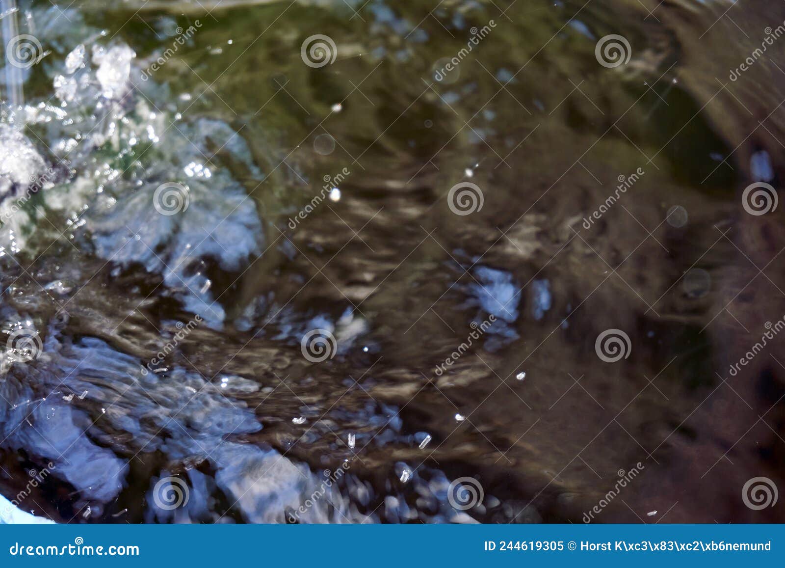 Big Puddle: the Rain Drops Falling in a Puddle and Drops of Water on ...